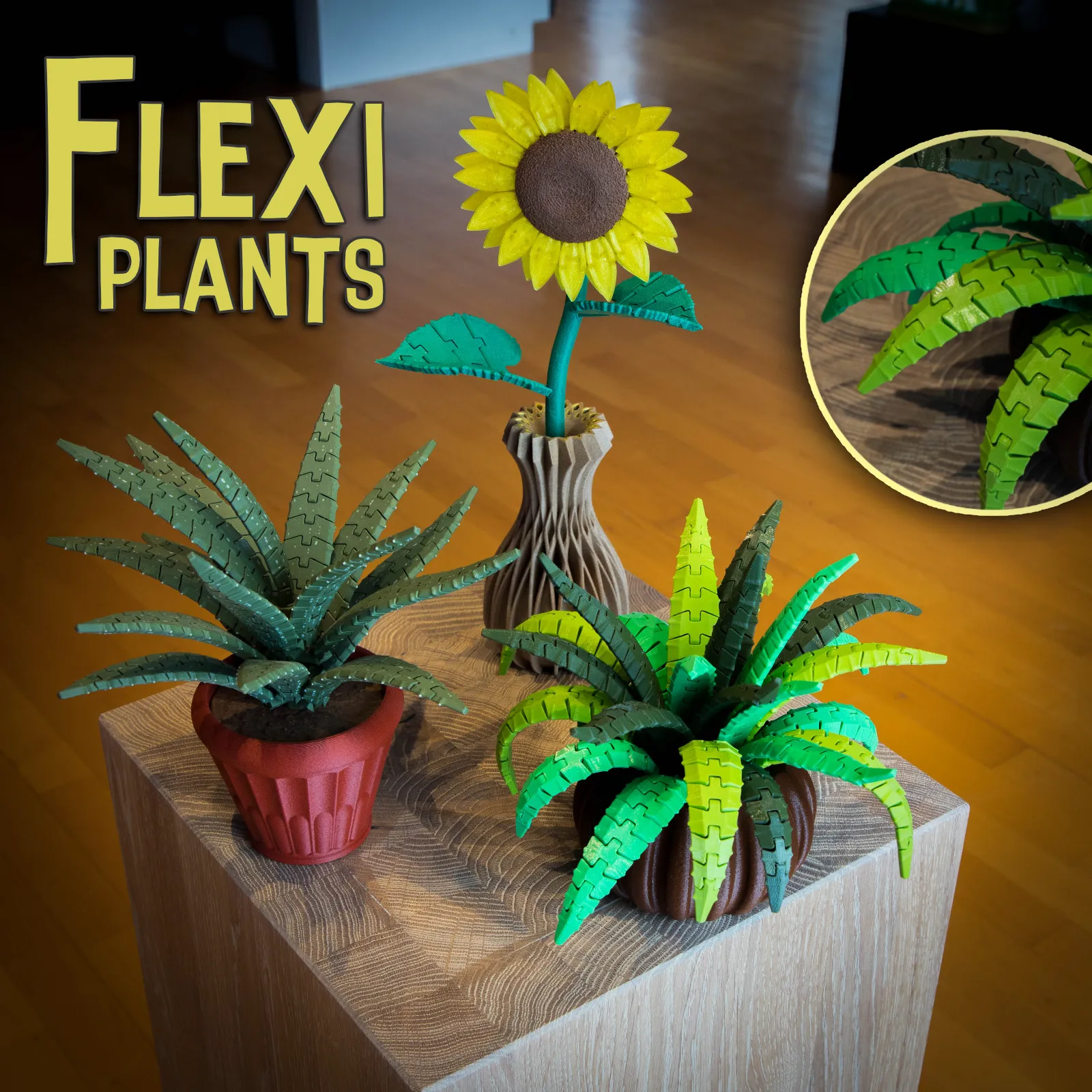 FlexiPlants - Super cool printable plants by RFSworks - MakerWorld