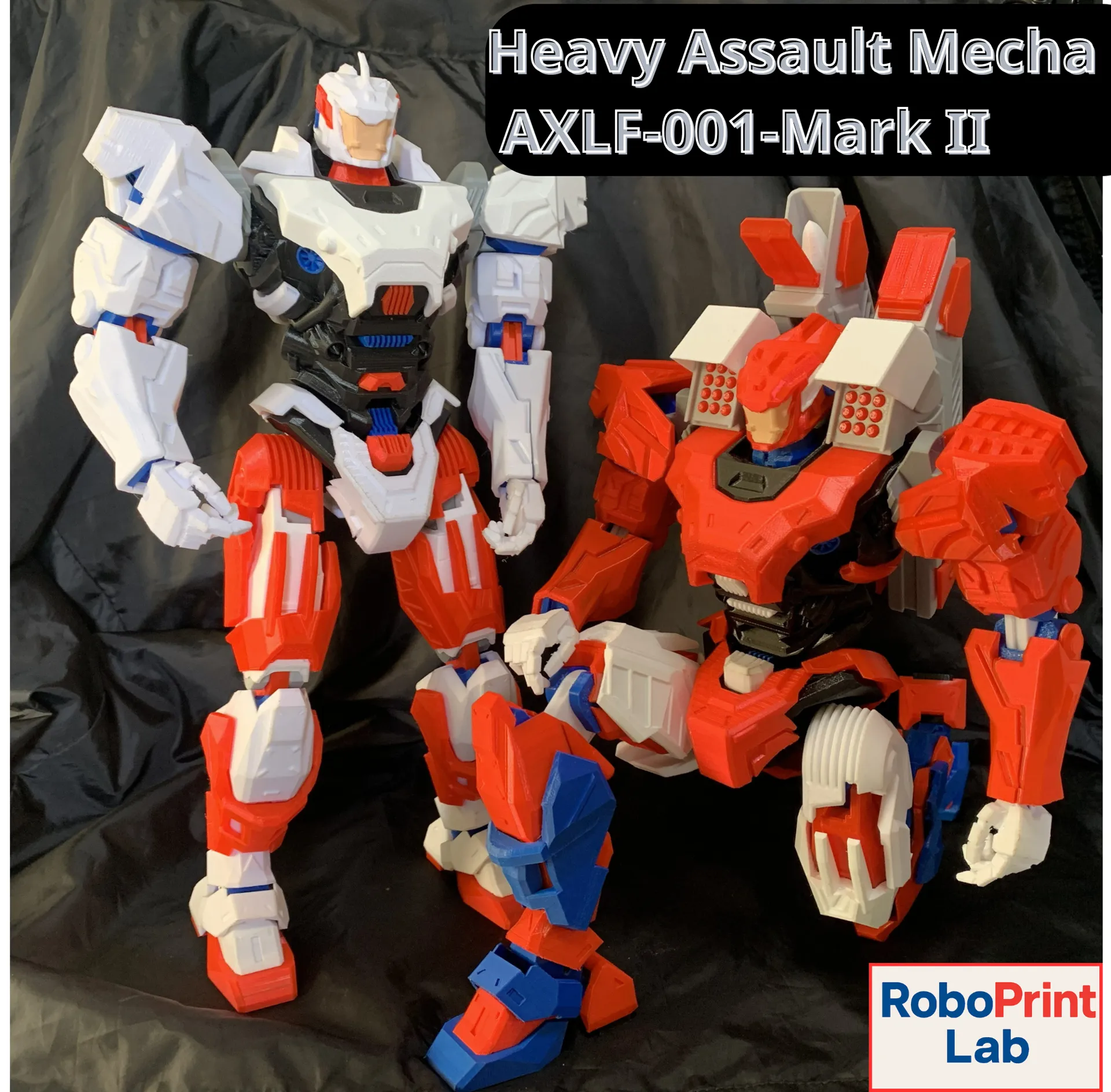Heavy Assault Mecha AXLF-001 – Mark II by RoboPrintLab - MakerWorld