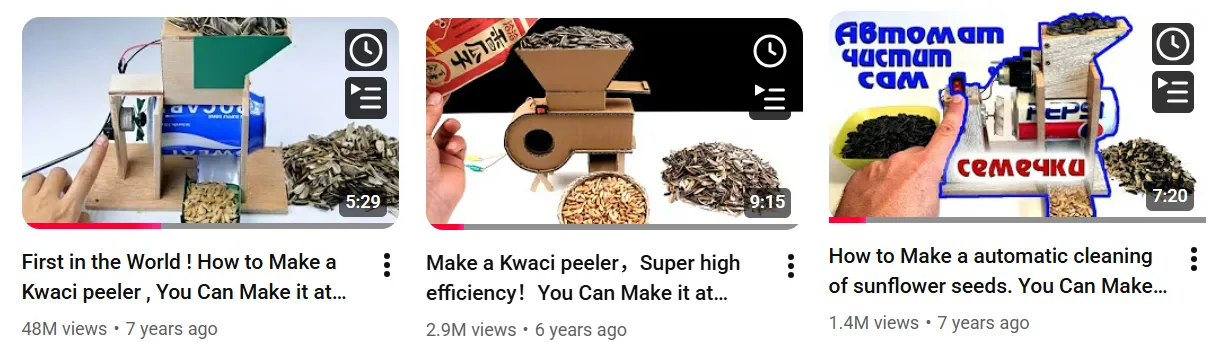 Desktop Automatic Sunflower Seed Sheller by UXYTU - MakerWorld