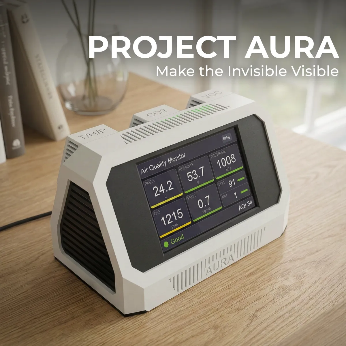 Project Aura: Make the Invisible Visible by 21CNCStudio - MakerWorld