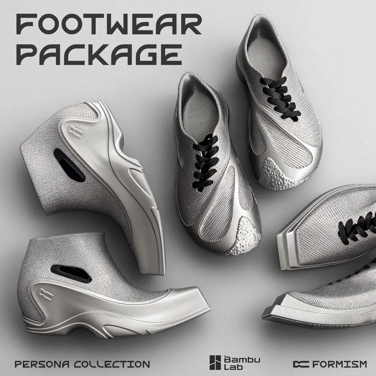 Persona Footwear Package | FORMISM by FORMISM by SCRY - MakerWorld