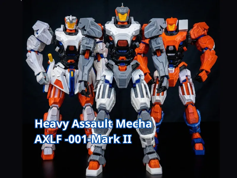 Heavy Assault Mecha AXLF-001 – Mark II by RoboPrintLab - MakerWorld