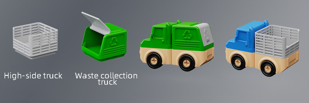 Creative, Buildable ‘Block’ Car by 上进的up主 - MakerWorld