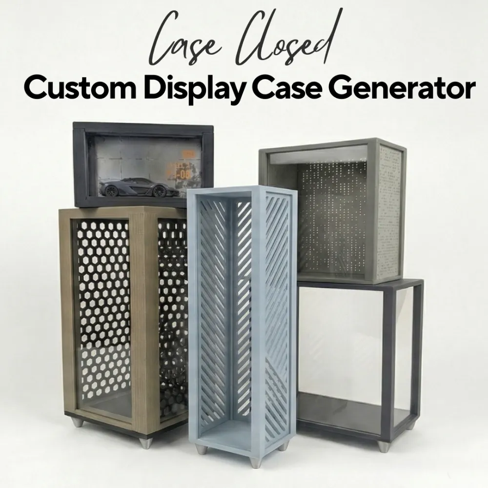 Caseclosed - Custom Display Case Generator by TobiDeve - Mundo do Criador