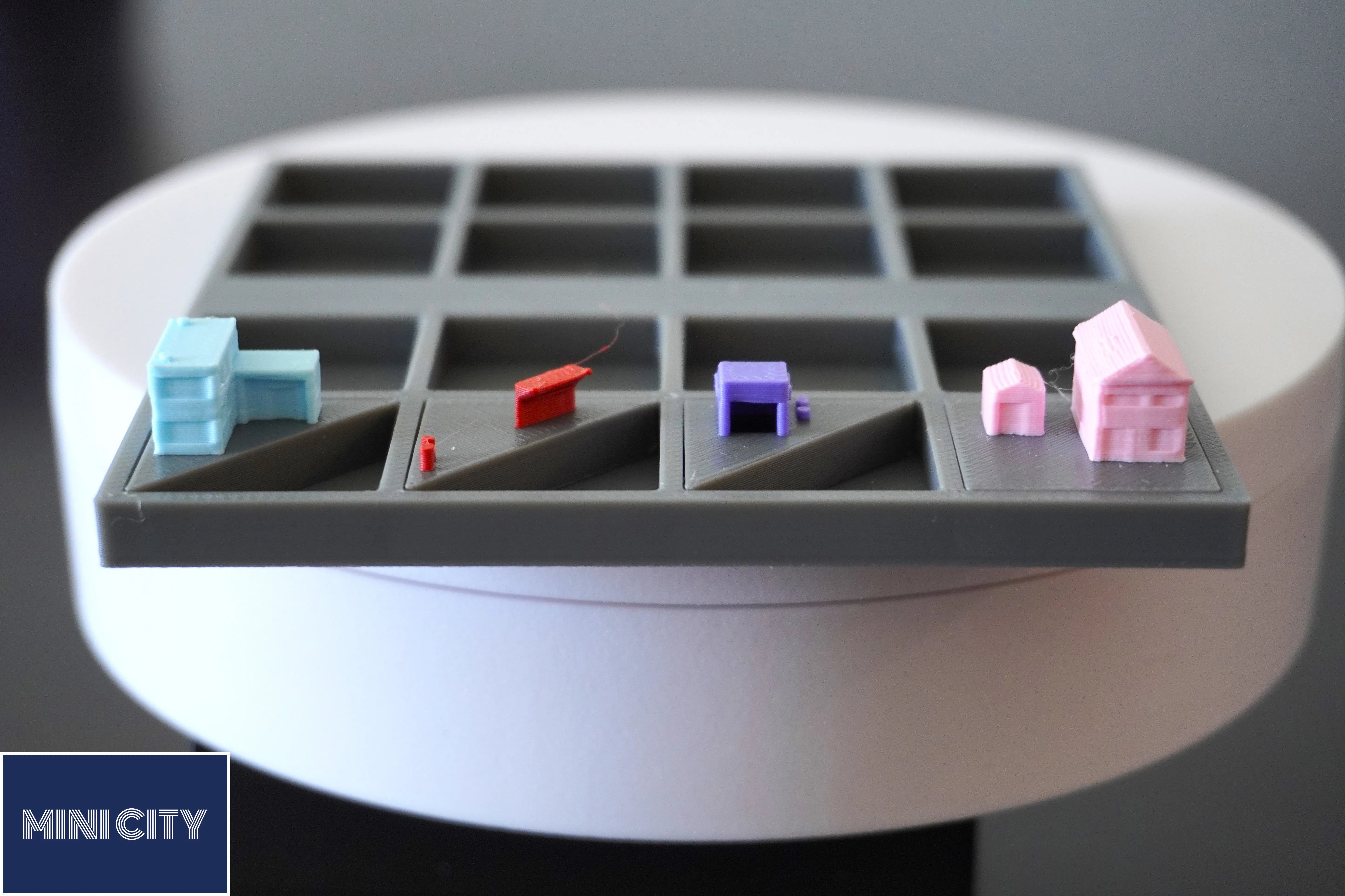 MINI-CITY - Modular Miniature City Blocks - Free 3D Print Model ...