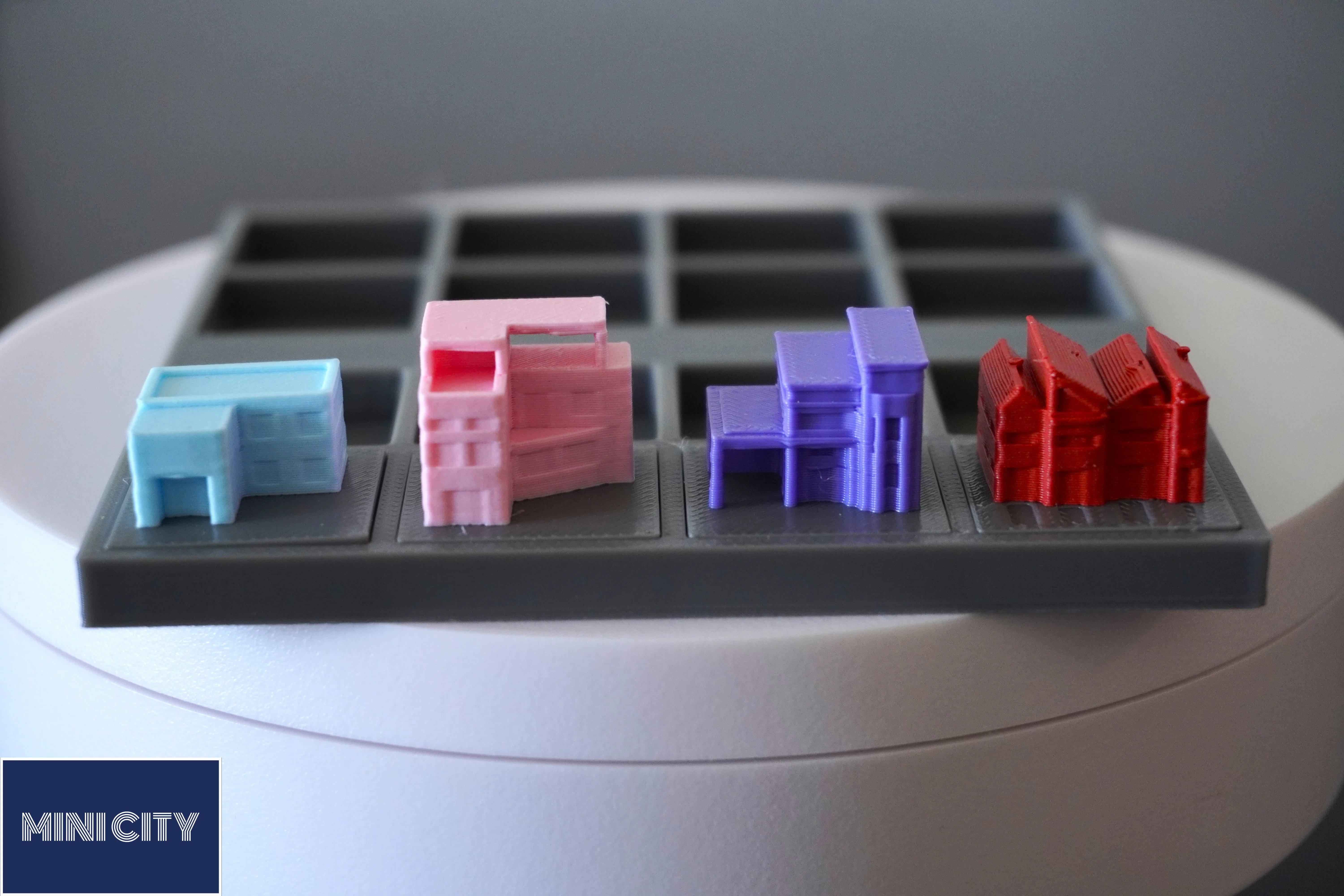 MINI-CITY - Modular Miniature City Blocks - Free 3D Print Model ...
