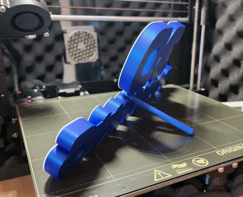 3D Printing Sign 2-color w/stand by TripleGWorkshop - MakerWorld