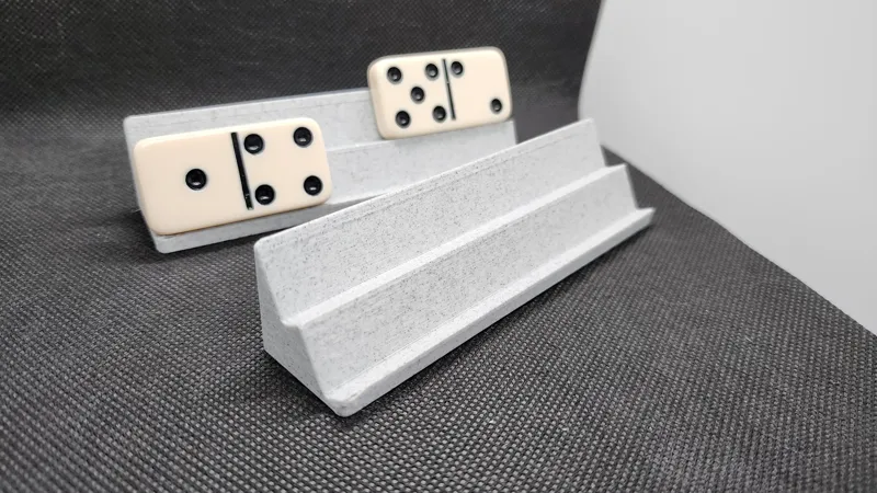 Domino / Tile / Rummikub Rack Scalable 🁴 by TripleGWorkshop - MakerWorld