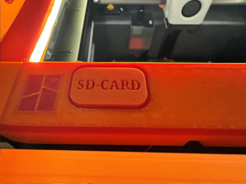 BLV - AMS Riser front dash for P1S Remixed by Big-Daddy - MakerWorld