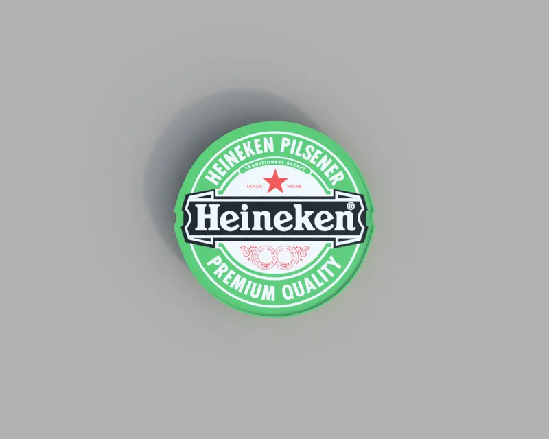 Heineken Lightbox LED Lamp by Nico91 - MakerWorld