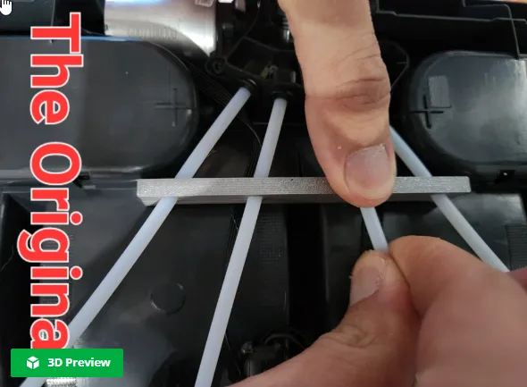 AMS Buffer PTFE Right Guide Mount Fix by SPStudio - MakerWorld