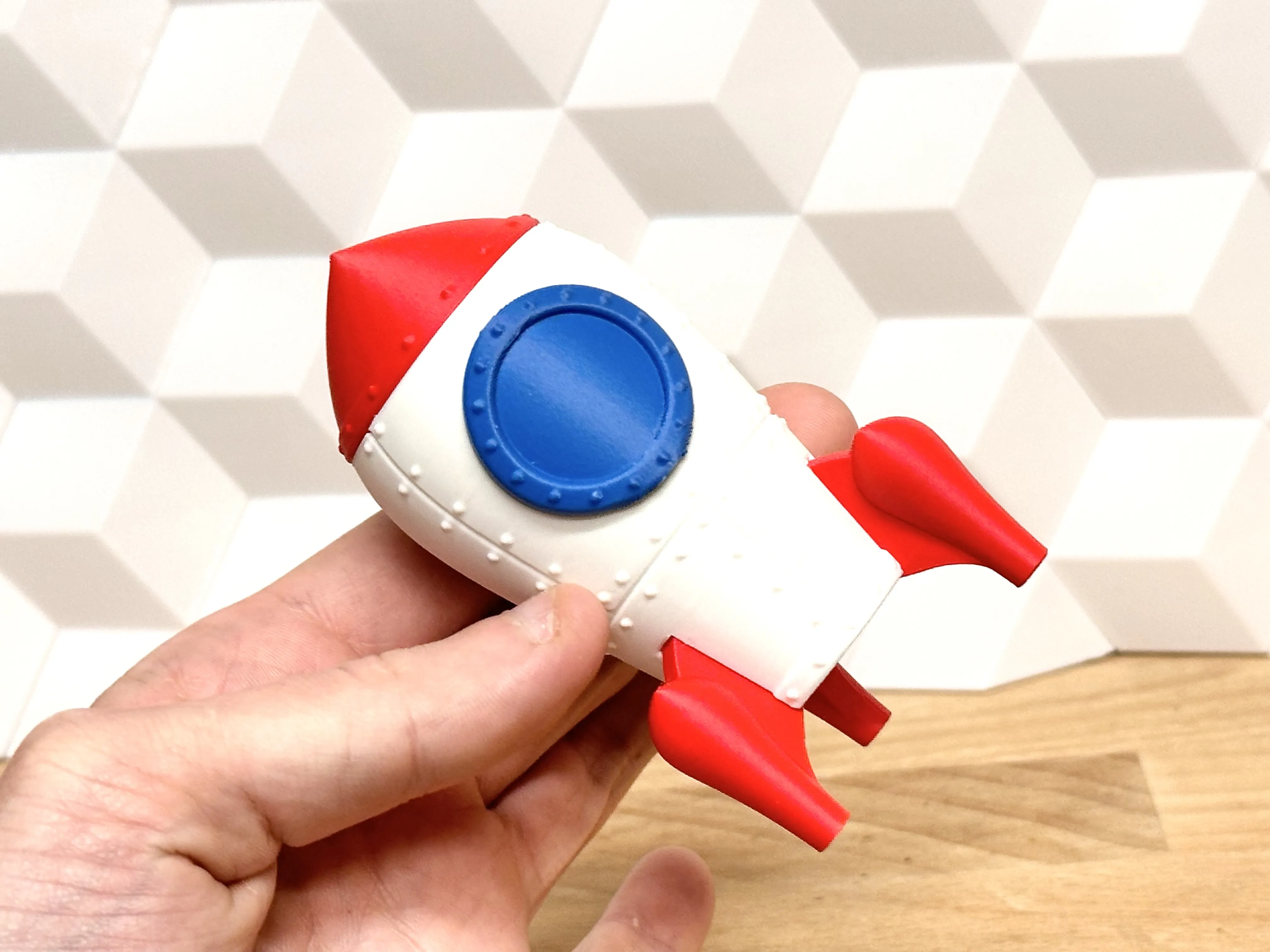 Cartoon Rocket Box (toy and box/giftbox) by GlennovitS 3D MakerWorld ...