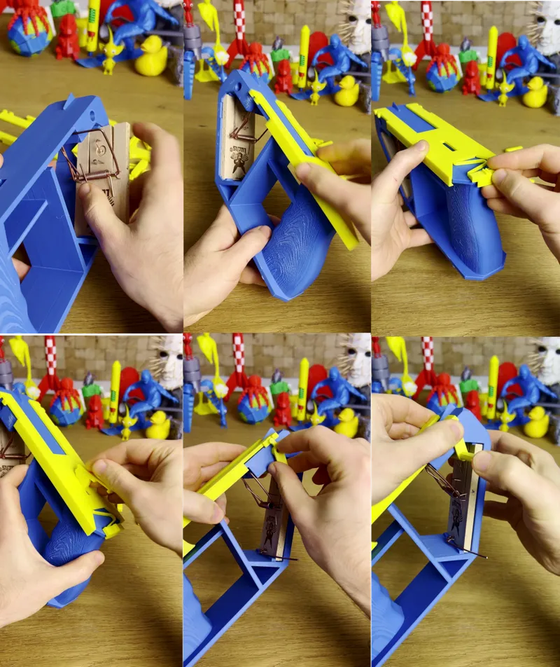 Mouse Trap Gun by printchallenge - MakerWorld
