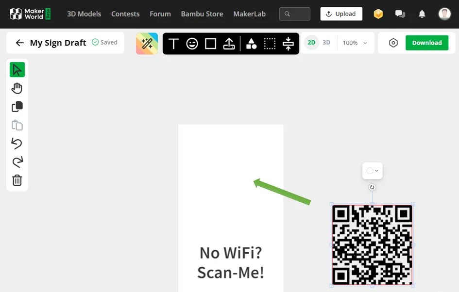 WiFi QR-Code by pierricke2 - MakerWorld