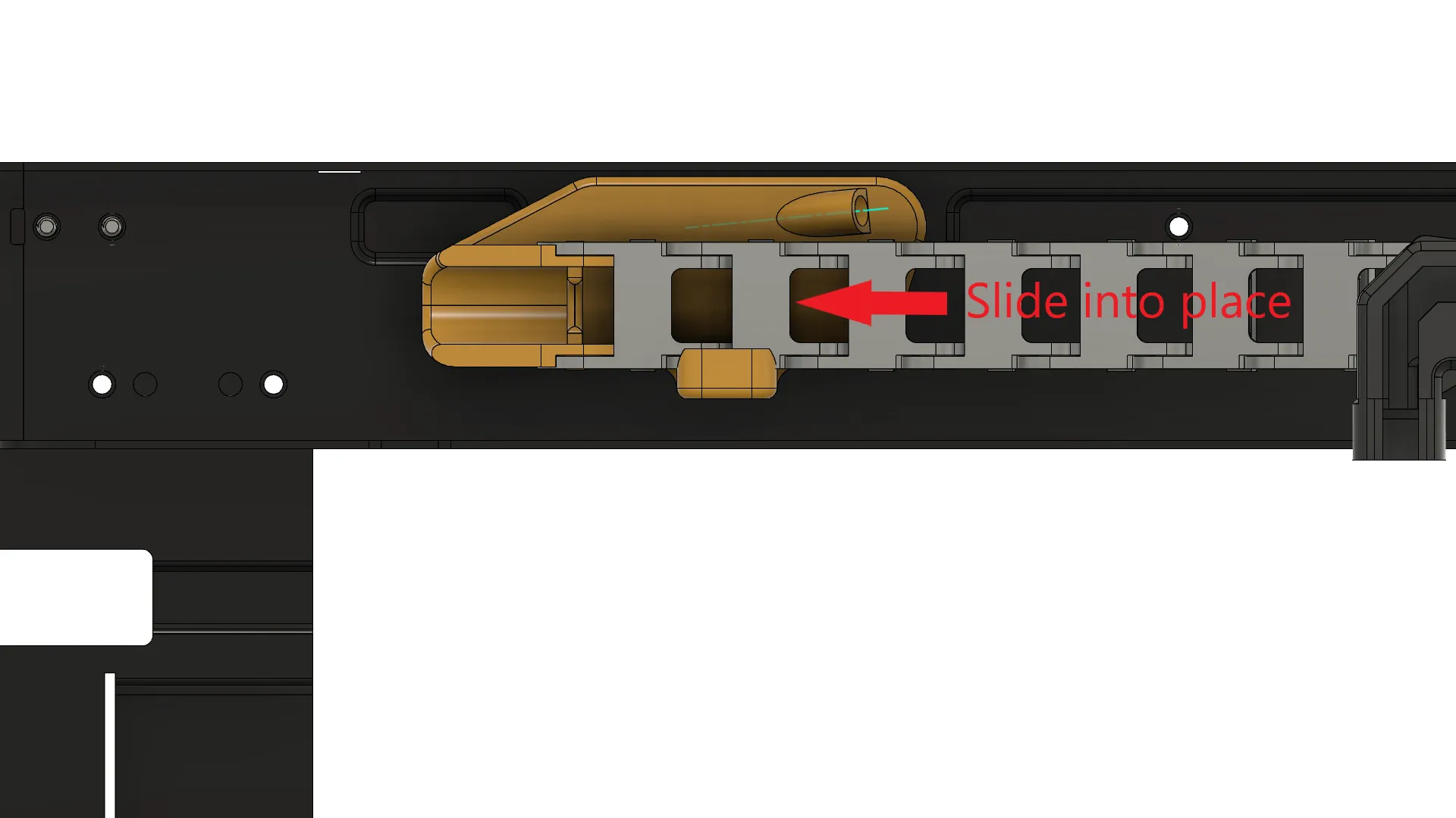 Bambu Lab P1P Cable Drag Chain Assembly - 5/9 Updated - Free 3D Print ...