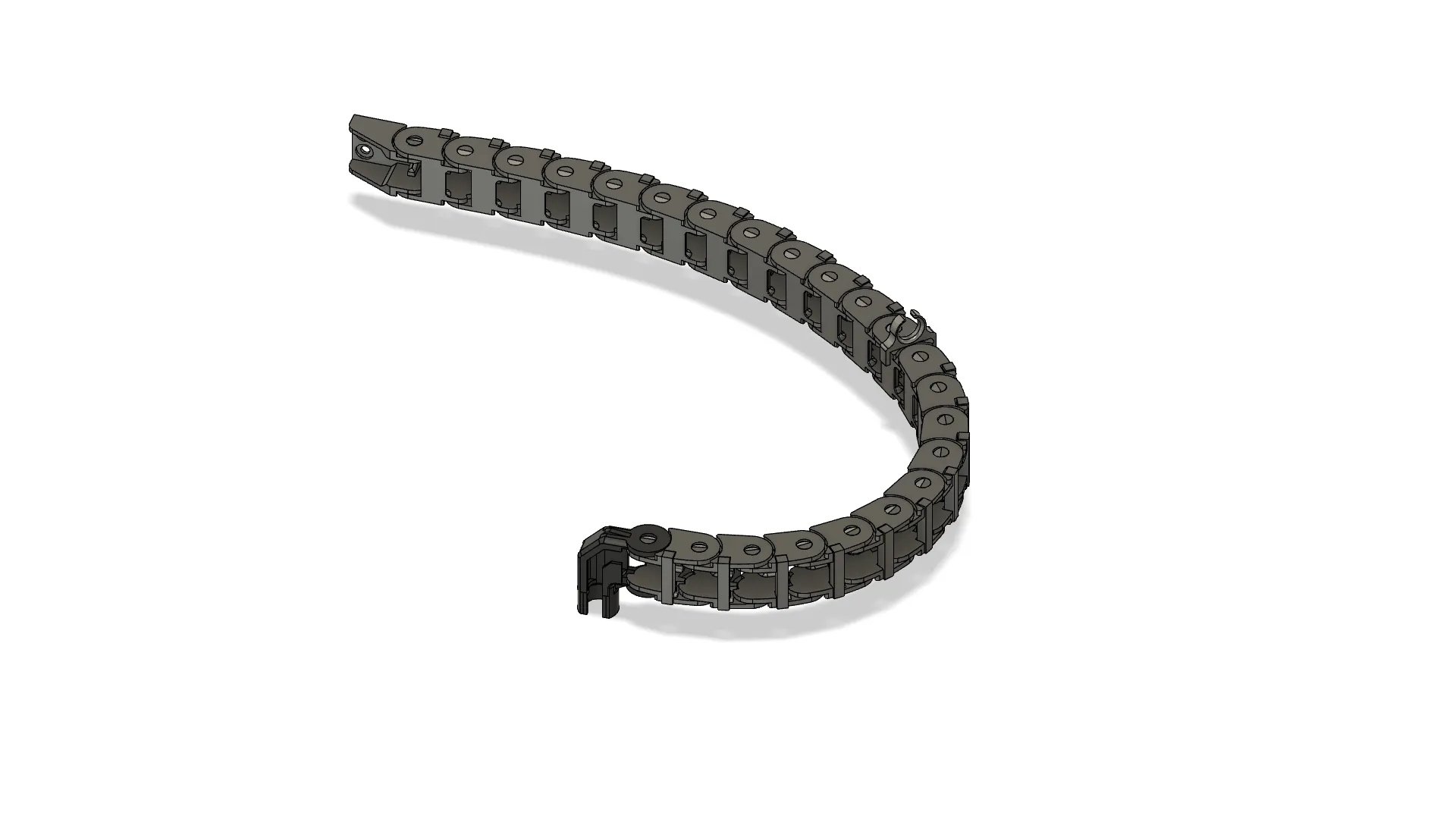 Bambu Lab P1P Printable Cable Drag Chain - Free 3D Print Model - MakerWorld