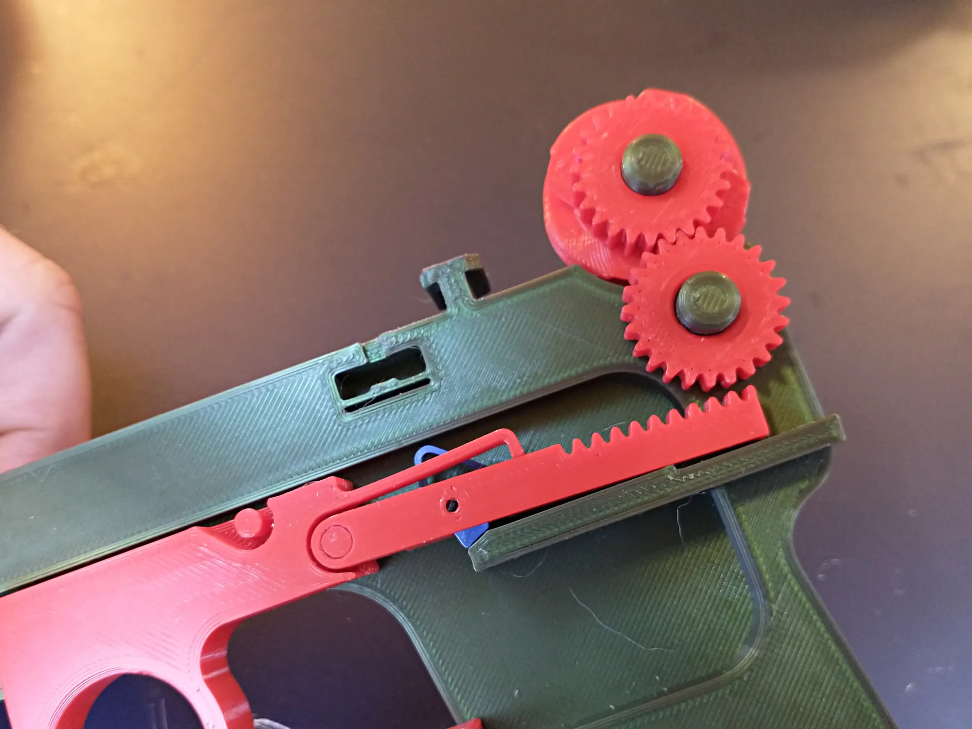 Rubber Band Shooter with 21 Slot Magazine - Free 3D Print Model ...