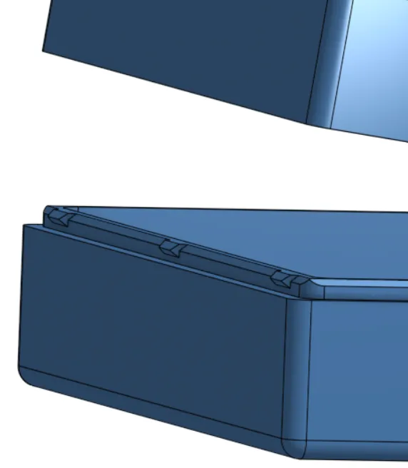 Boxes in box - storage box 125mm x 125mm - hinged box - free layout ...