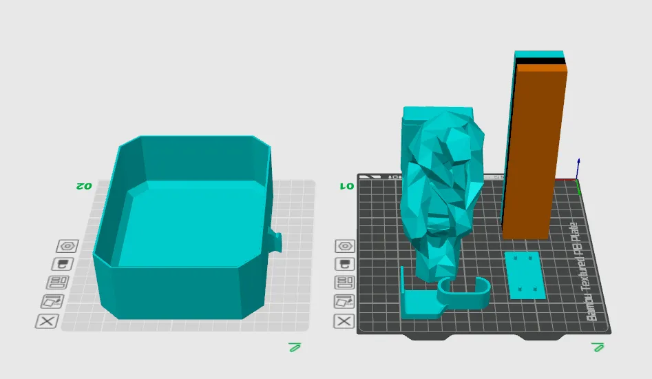a1 mini purge bin kits | Thinker by SavageLau - MakerWorld