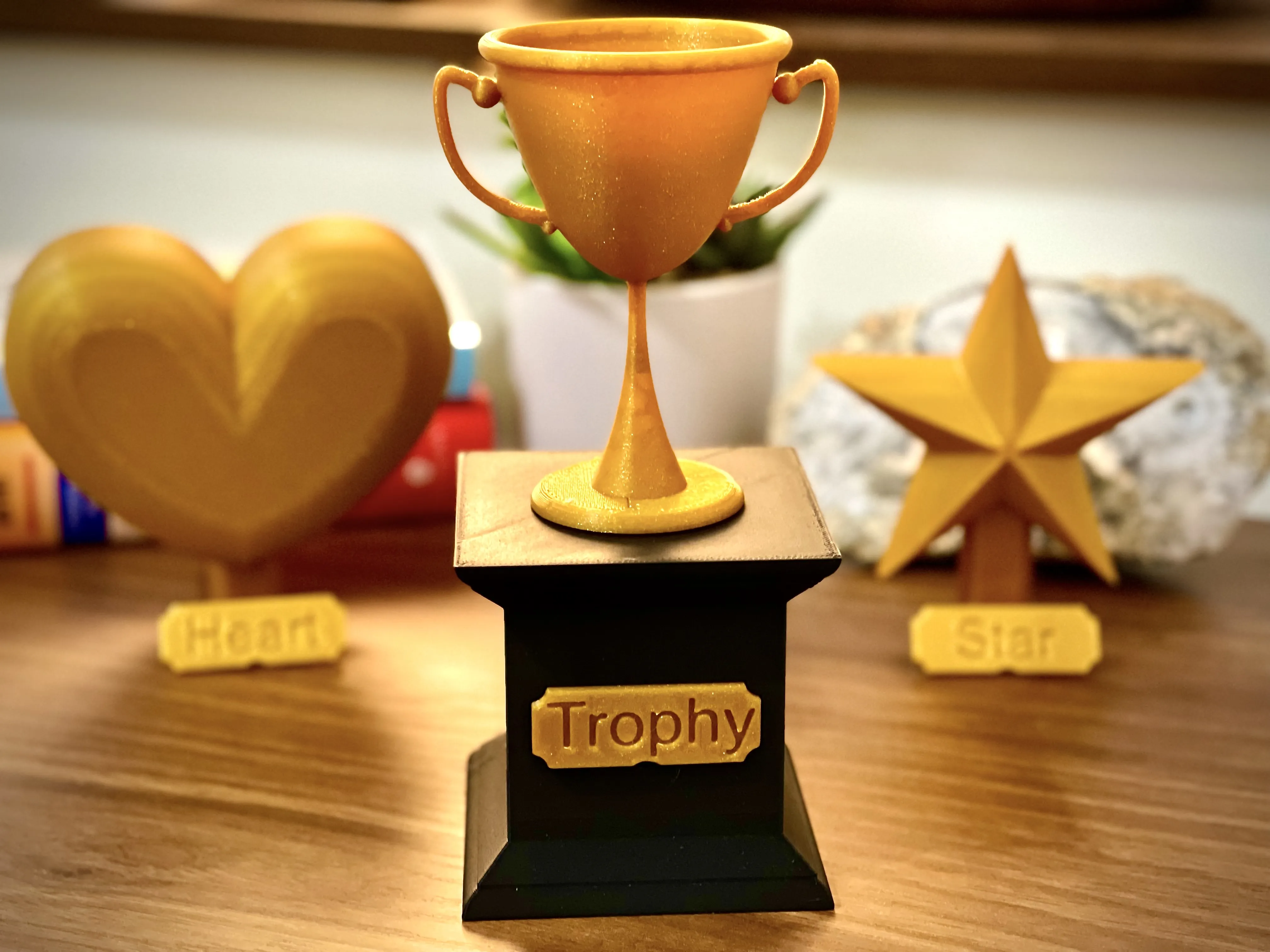 Modular Award (Trophy, Heart, Star) by JKSantos MakerWorld: Download ...