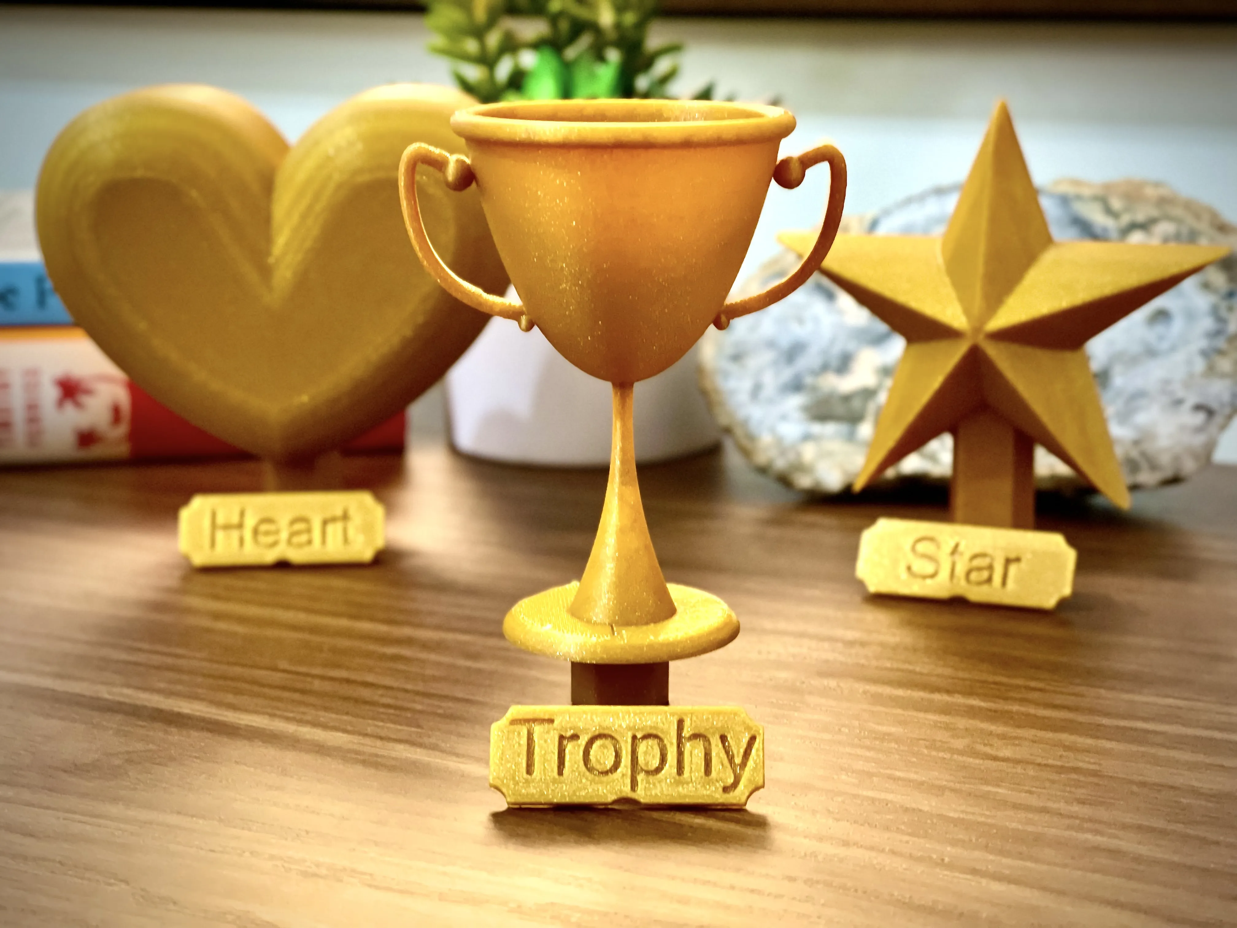 Modular Award (Trophy, Heart, Star) by JKSantos - MakerWorld
