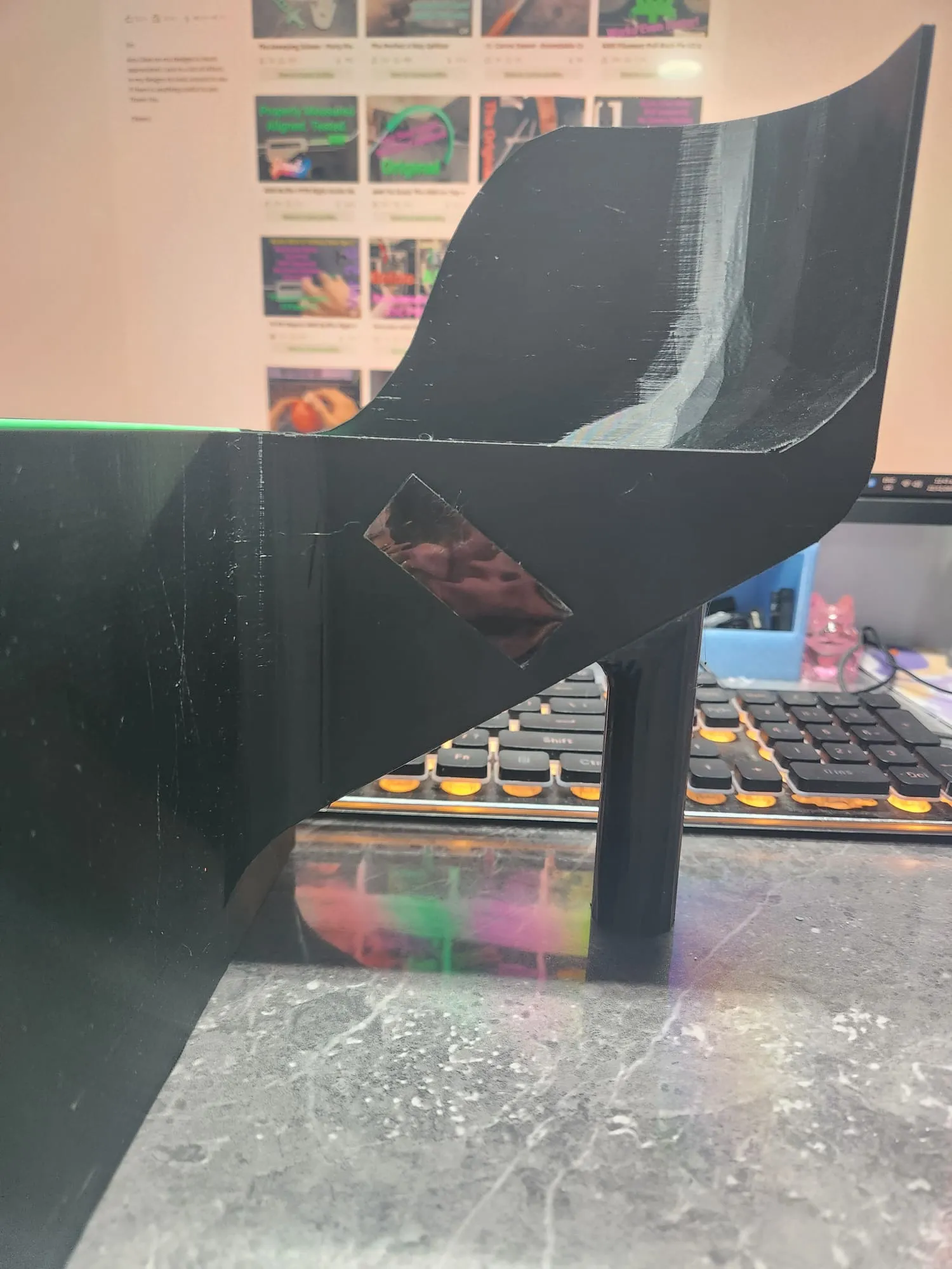 Pull Out Poop Bucket Tray Chute Container - X1 and X1 Carbon P1P P1S ...