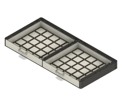 Modular Rack System for Gridfinity Drawers - Overview by GrafXP ...