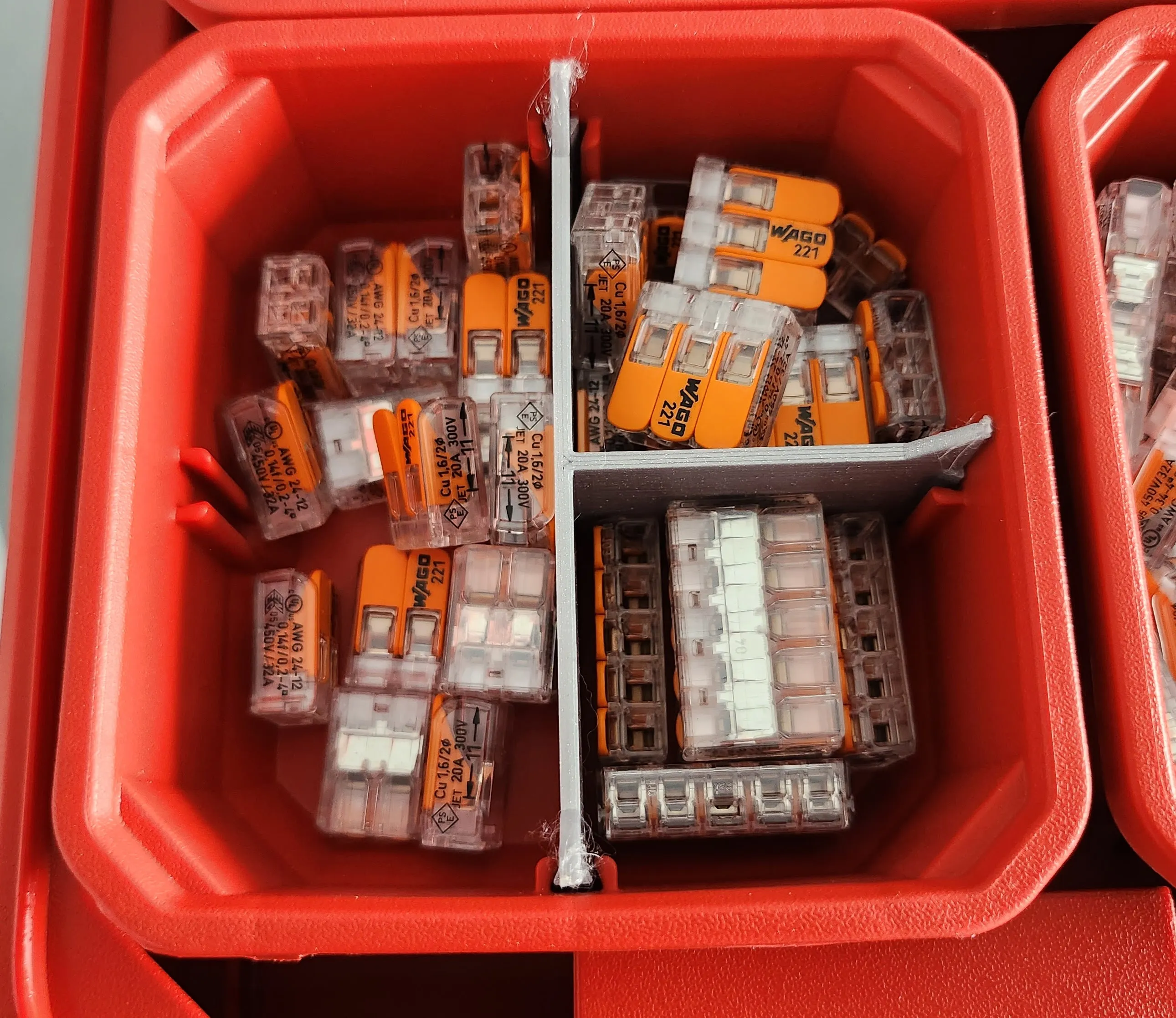 Packout low profile large cubby divider - "H" by DP design - MakerWorld