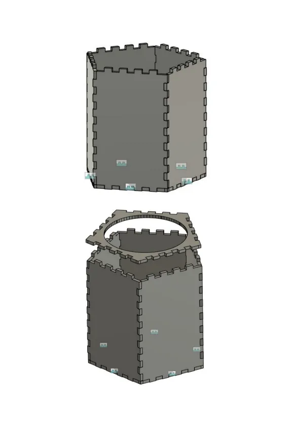 Pentagonal box, perfect for storage or candy by 哈哈哈 MakerWorld ...