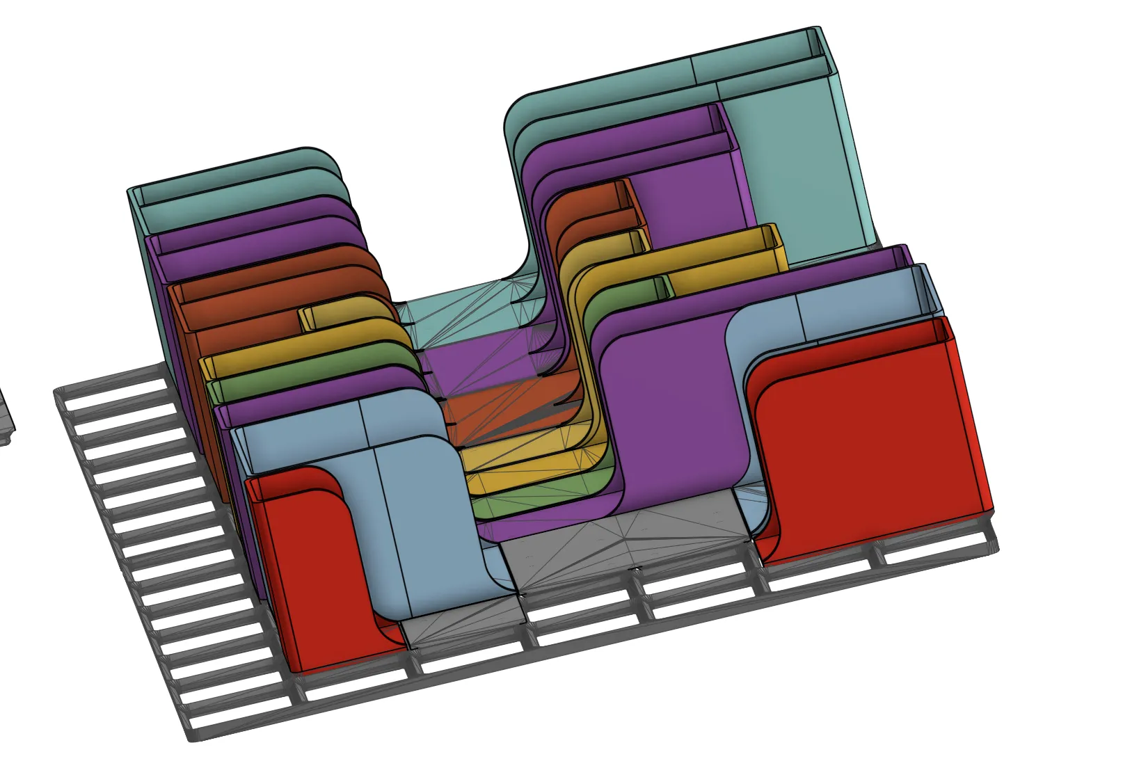 Gridfinity Complete Kitchen Collection (w/ Modular Expansion Pieces) Remixed by JonathanLevi ...