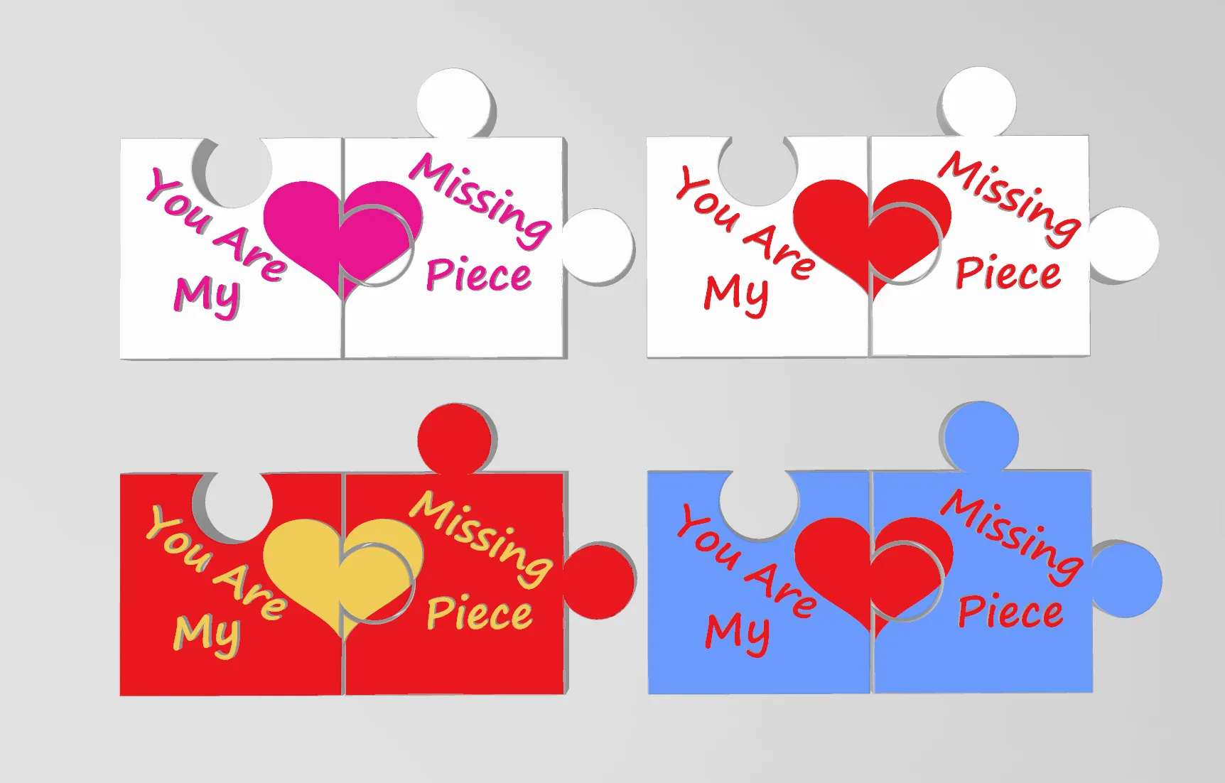 You Are my Missing piece by gogo3D - MakerWorld