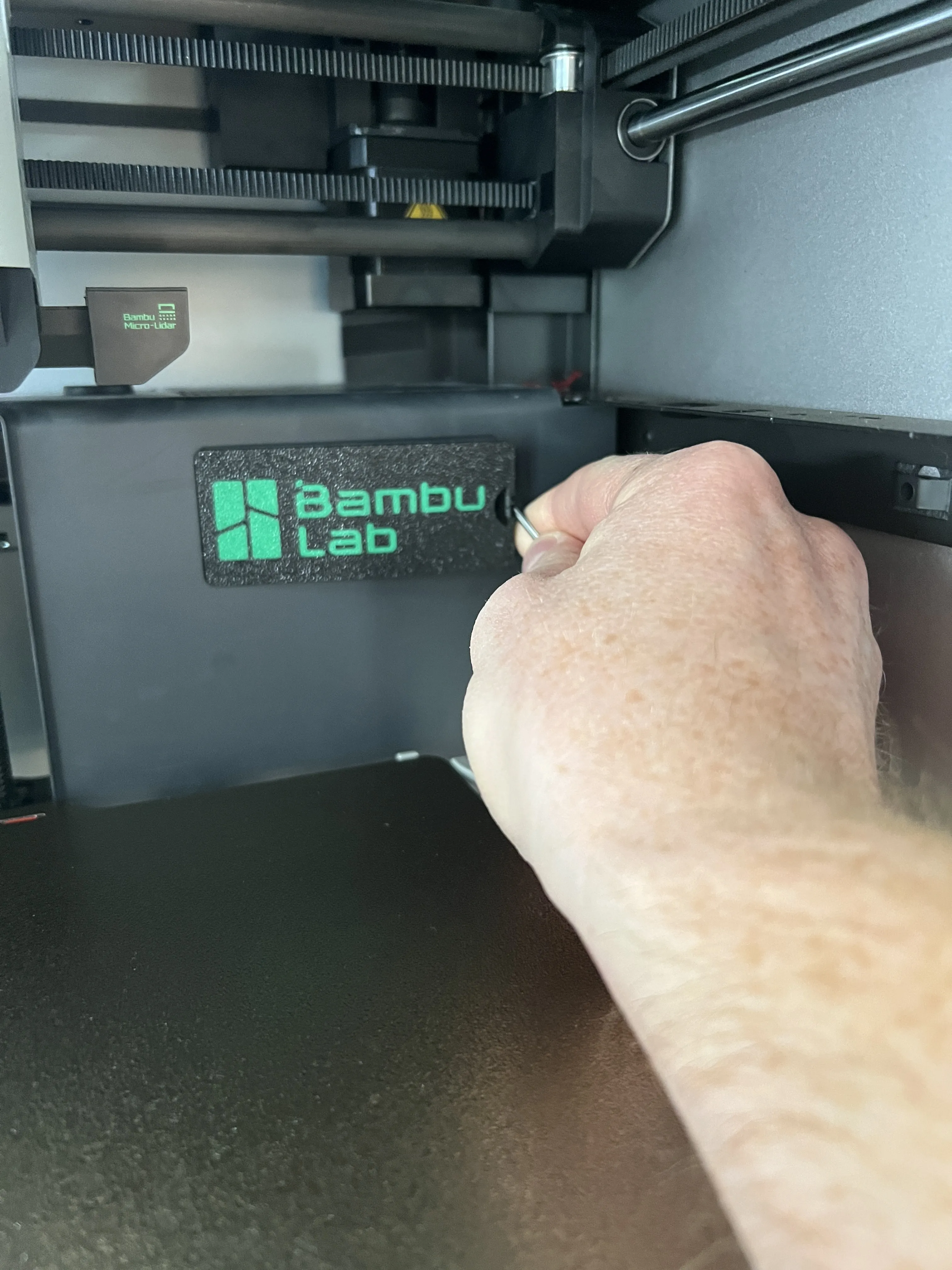 Bambu X1C / P1S / P1P Carbon Air Filter Cover with Logo by LemonArts ...