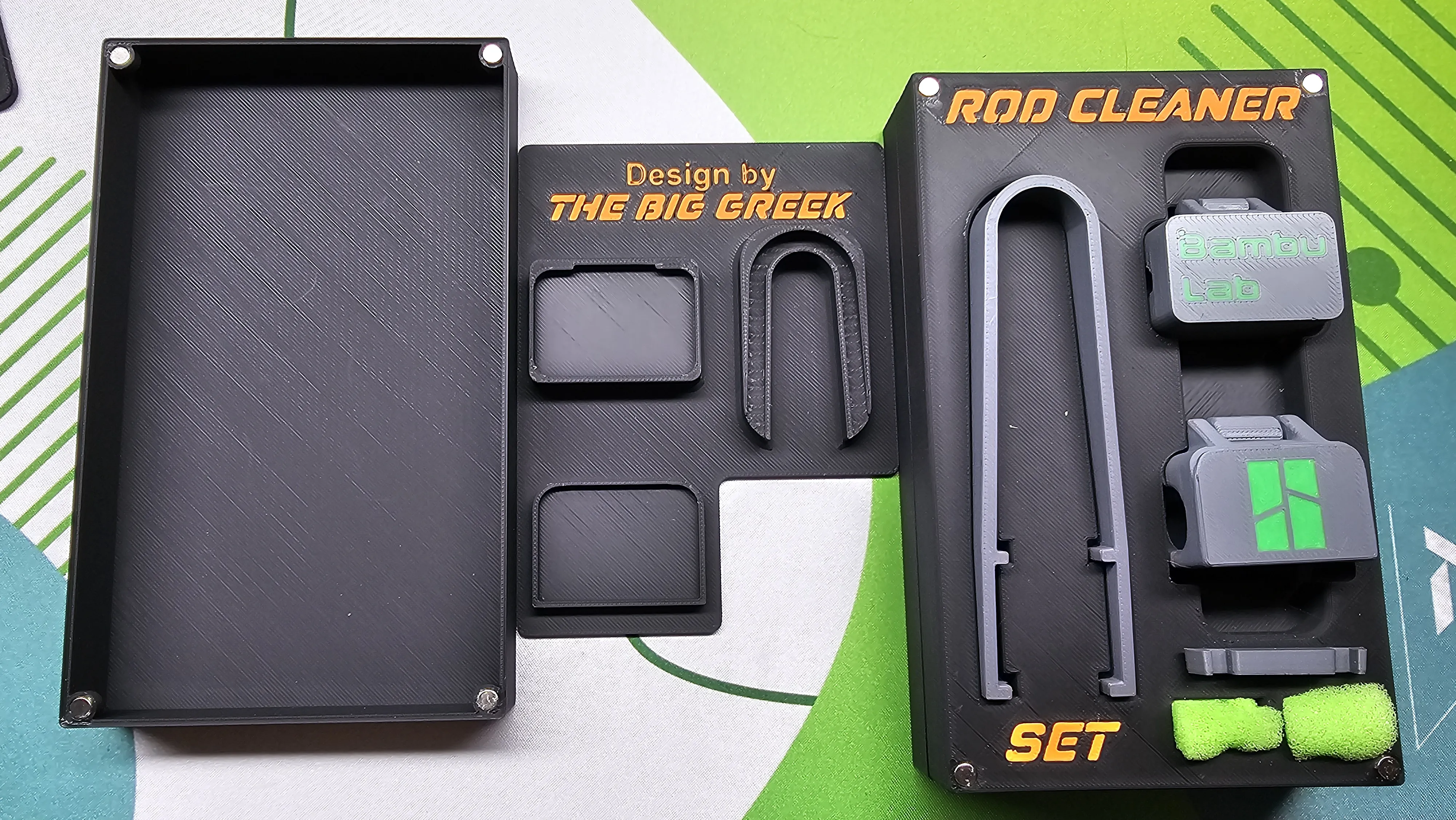 Lid Insert for Rod Cleaner V2 Set + Lid + Tool Case Magnet Version ...