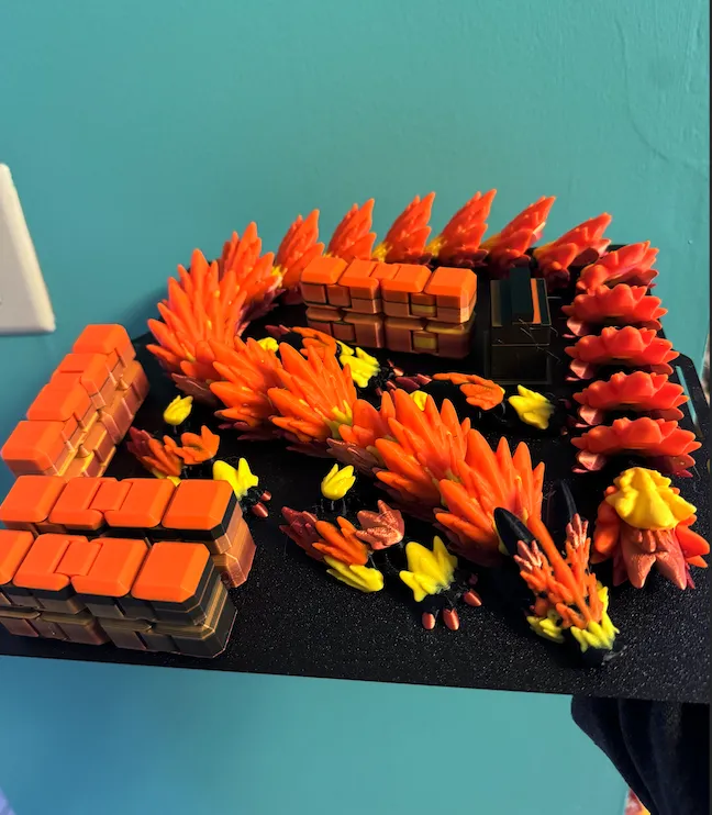 Articulated Flare Dragon by Taikounou MakerWorld: Download Free 3D Models