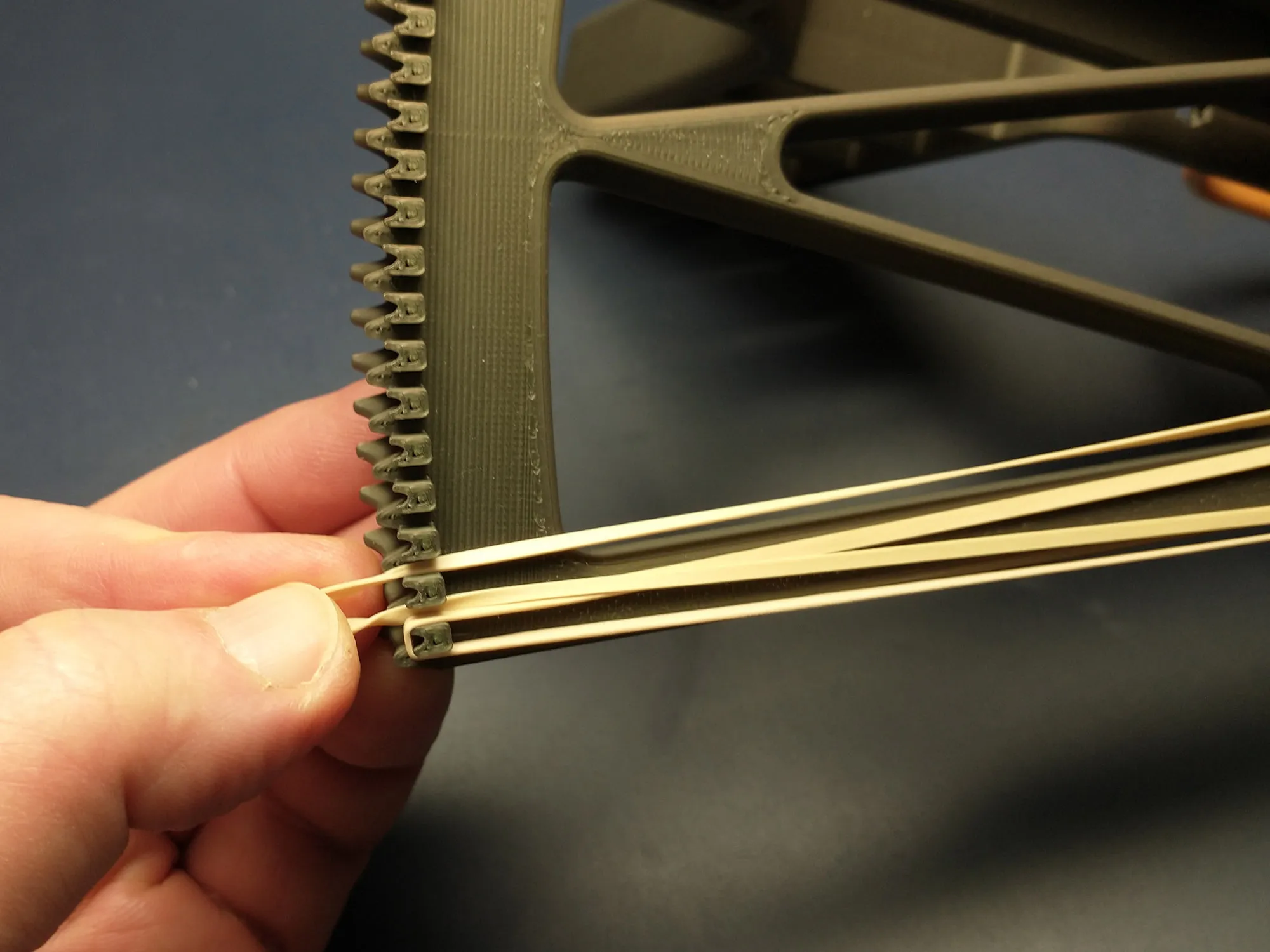 21-Shot Rubber Band Shooter - Free 3D Print Model - MakerWorld