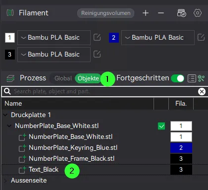 Keytag german license plate (Nummernschild, Kennzeichen) Remixed by ...
