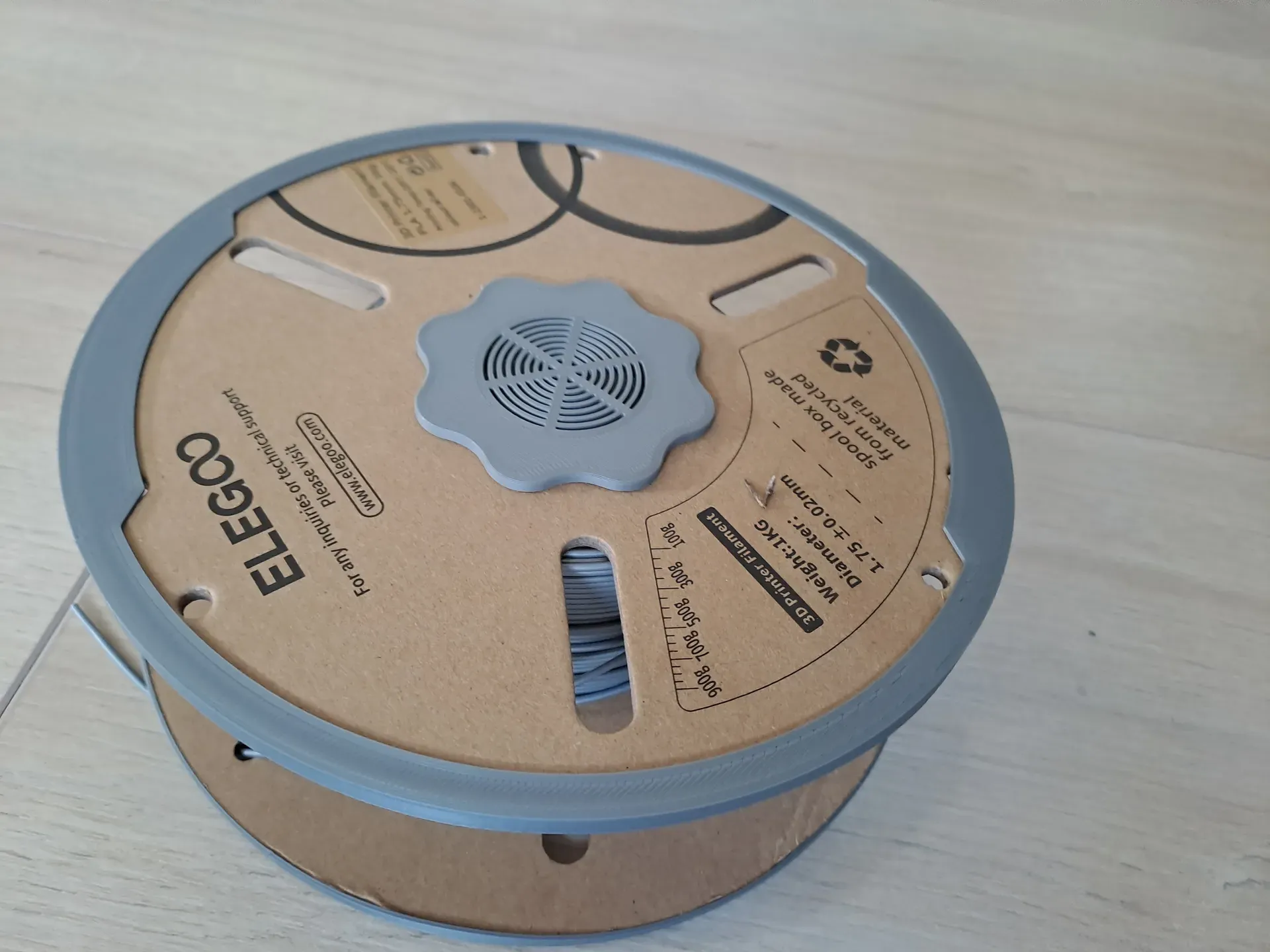 Elegoo Cardboard Spool Ring for AMS by Chamomile_3D - MakerWorld