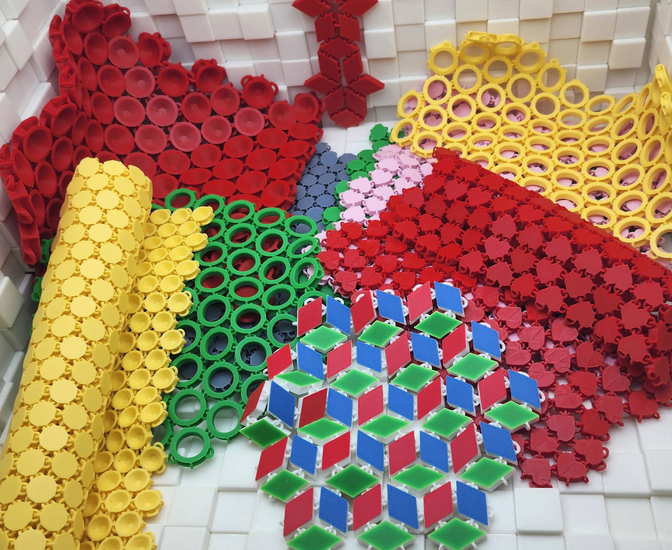 Flexible Diamond Mesh ⬨ 5 Models Remixed by Triple G Workshop ...