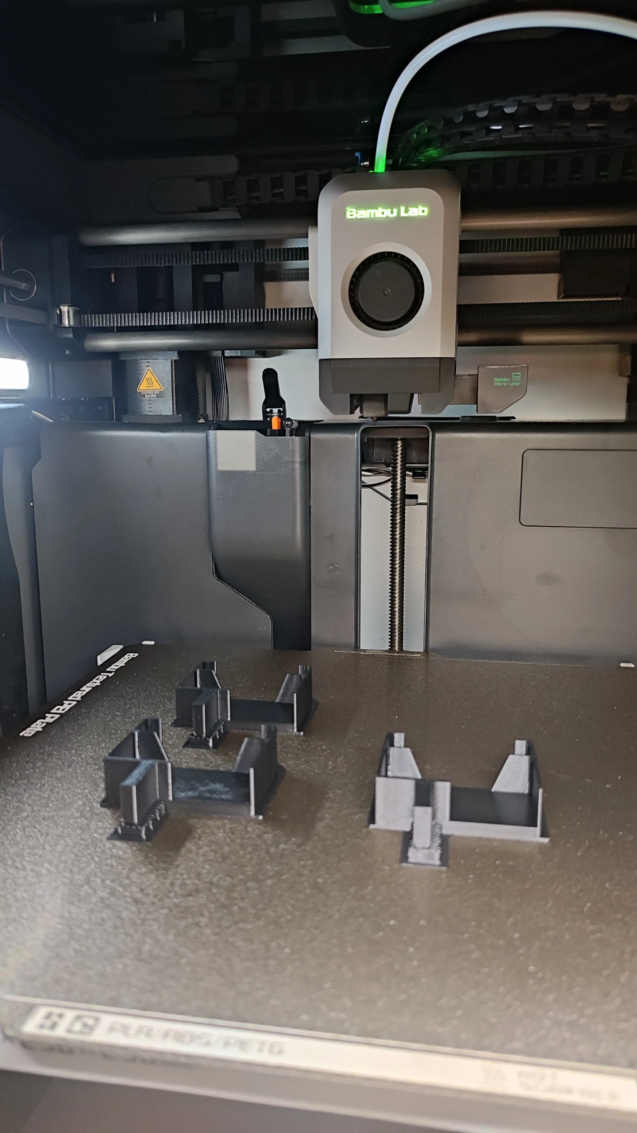 BAMBU LAB P1S PURGE CHUTE COVER WITH SILICON NOZZLE WIPER by Engineering Projects MakerWorld ...