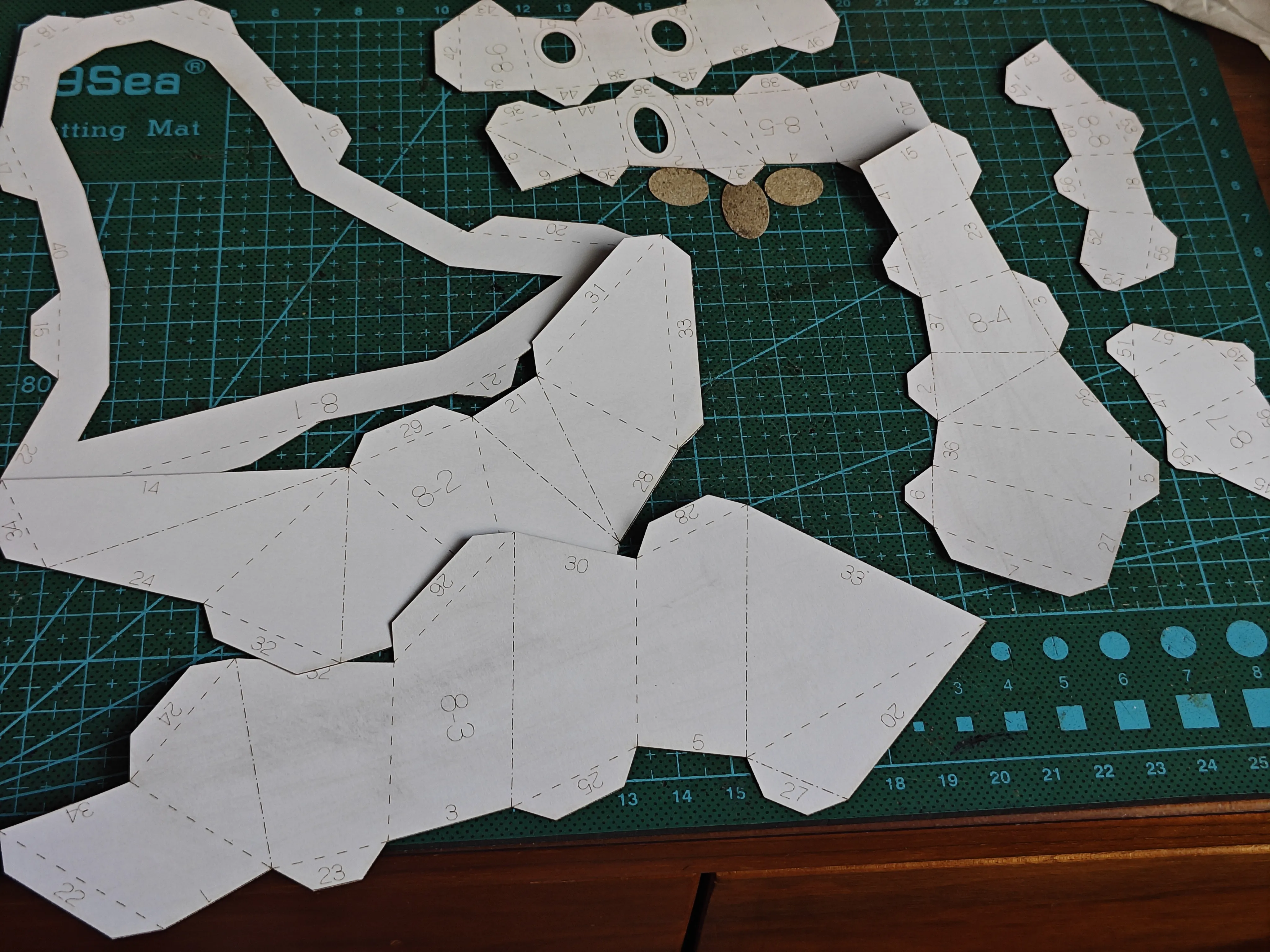 Little Ghost, Made from one A4 sheet, Laser-cut no-trim version by zjoycelee MakerWorld ...