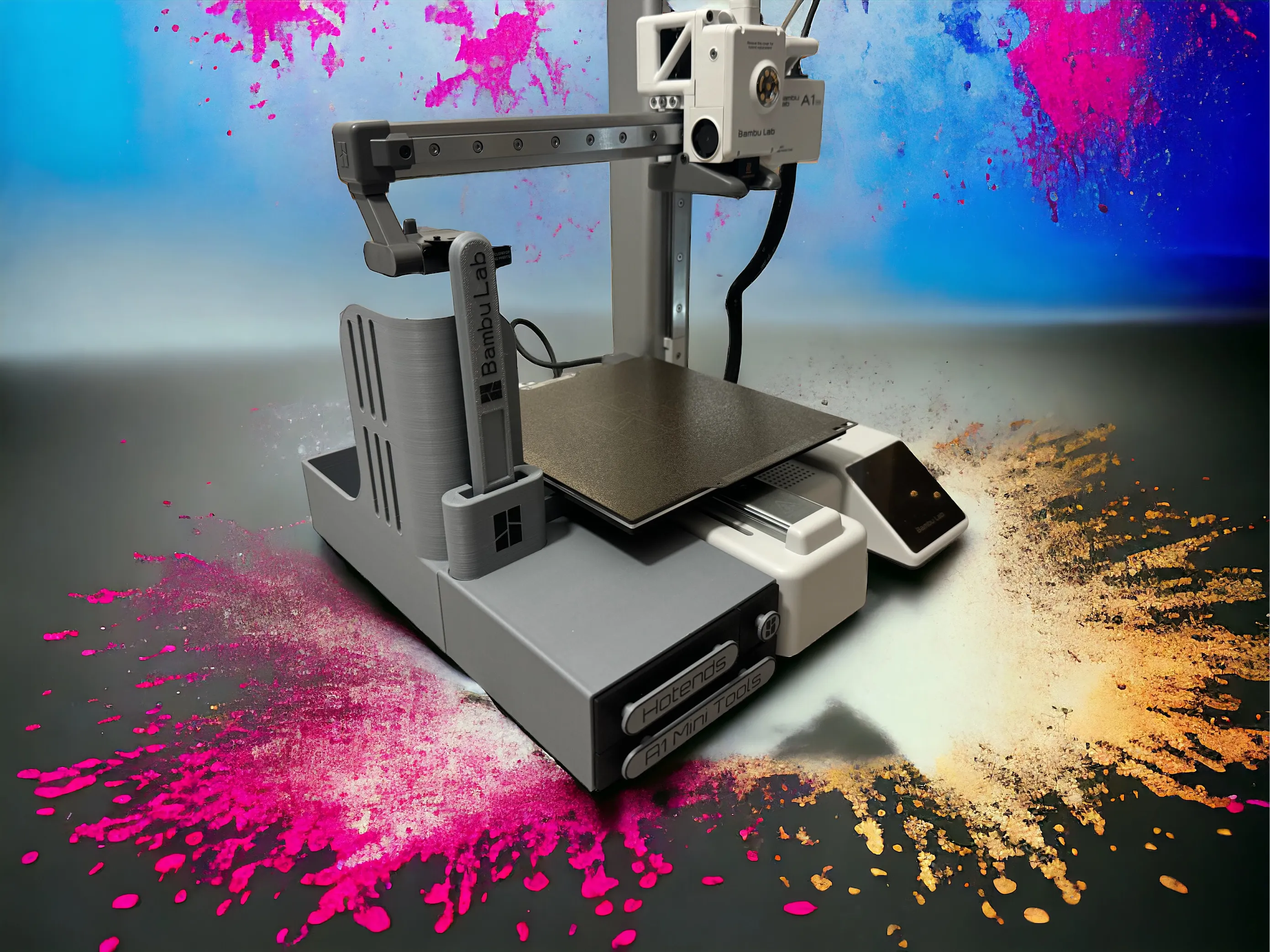 A1 Mini All-in-One Organizer - Purge / Poop / Tools / Swatches - Free ...