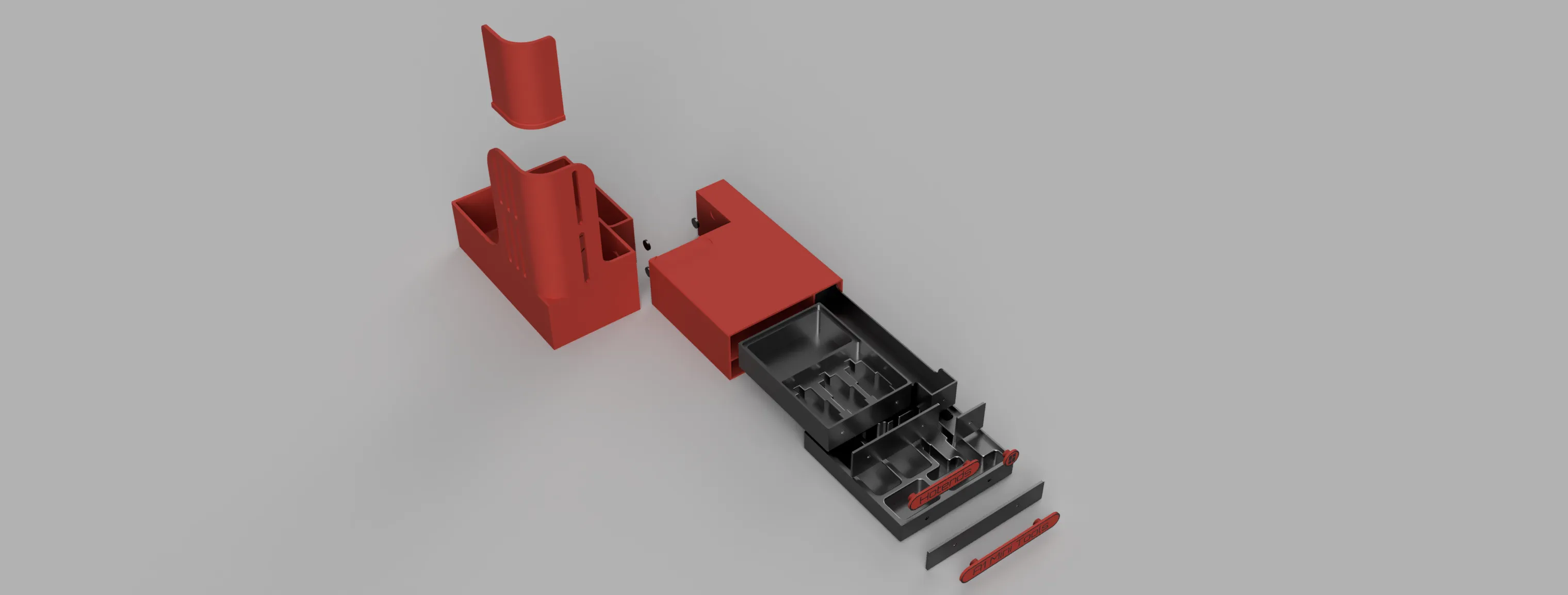 A1 Mini All-in-One Organizer - Purge / Poop / Tools / Swatches - Free ...