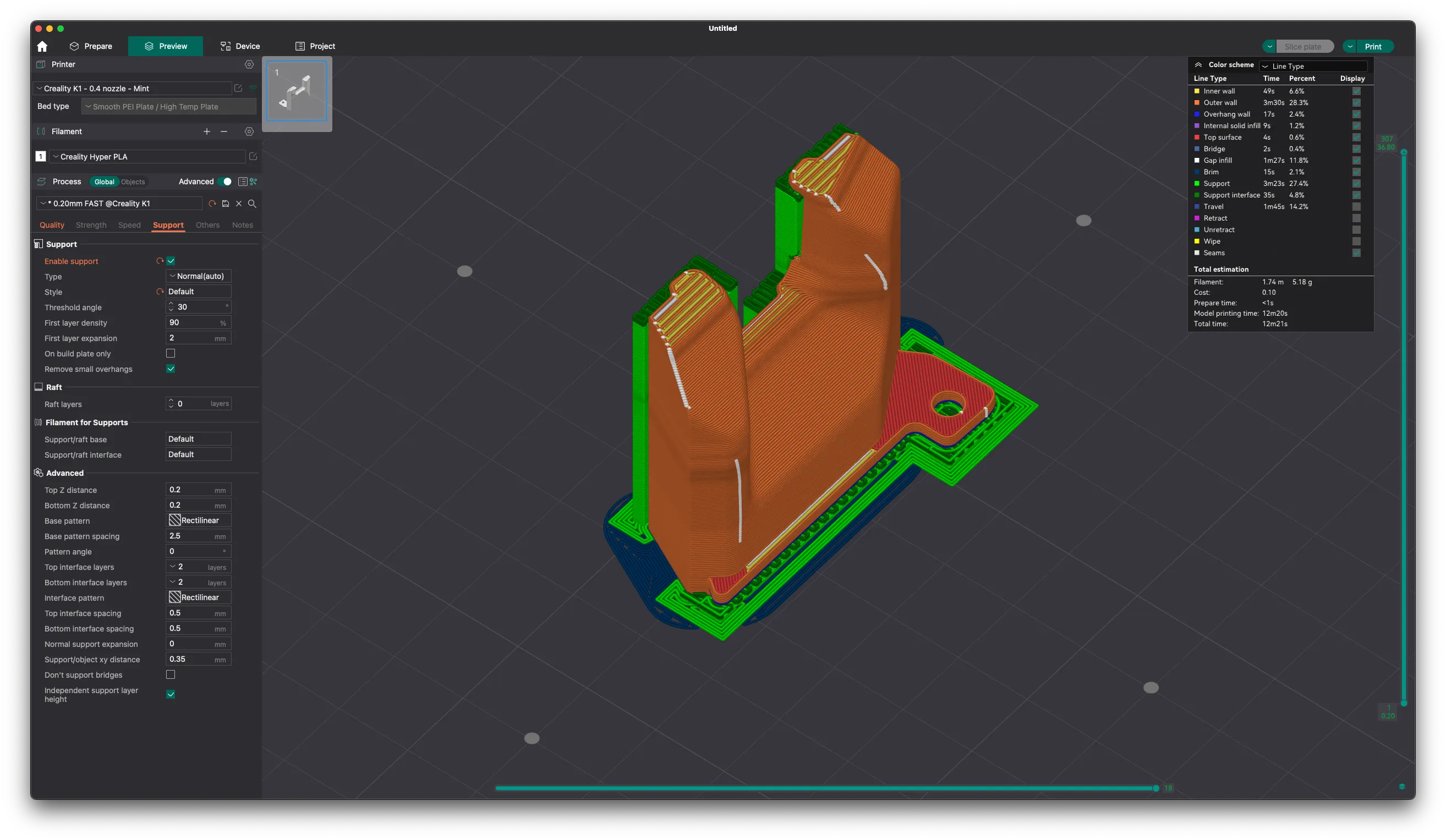 Creality K1 Fan Duct CAD by Henlor - MakerWorld