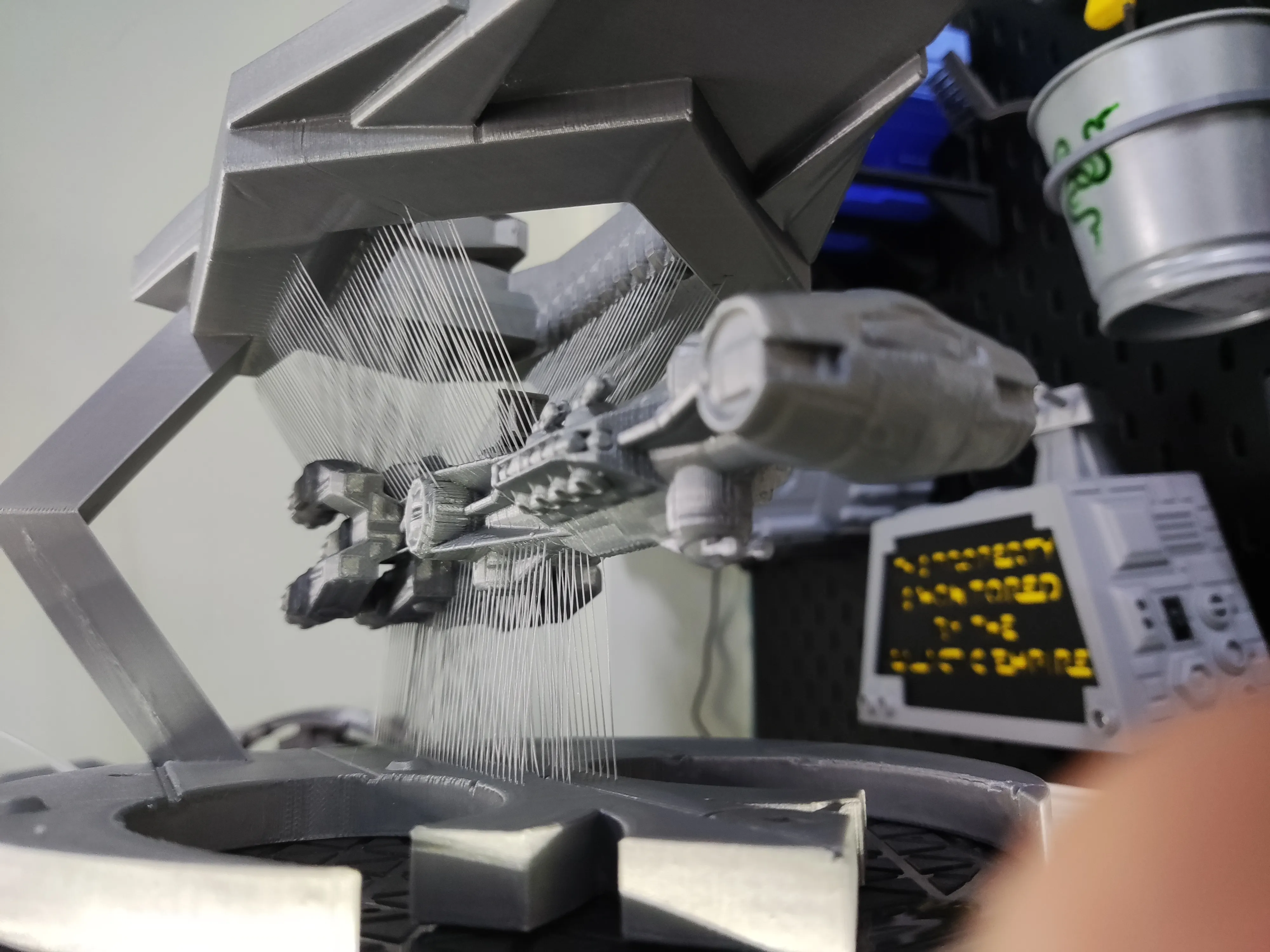 Suspended Rebel Corvette CR90 - Free 3D Print Model - MakerWorld