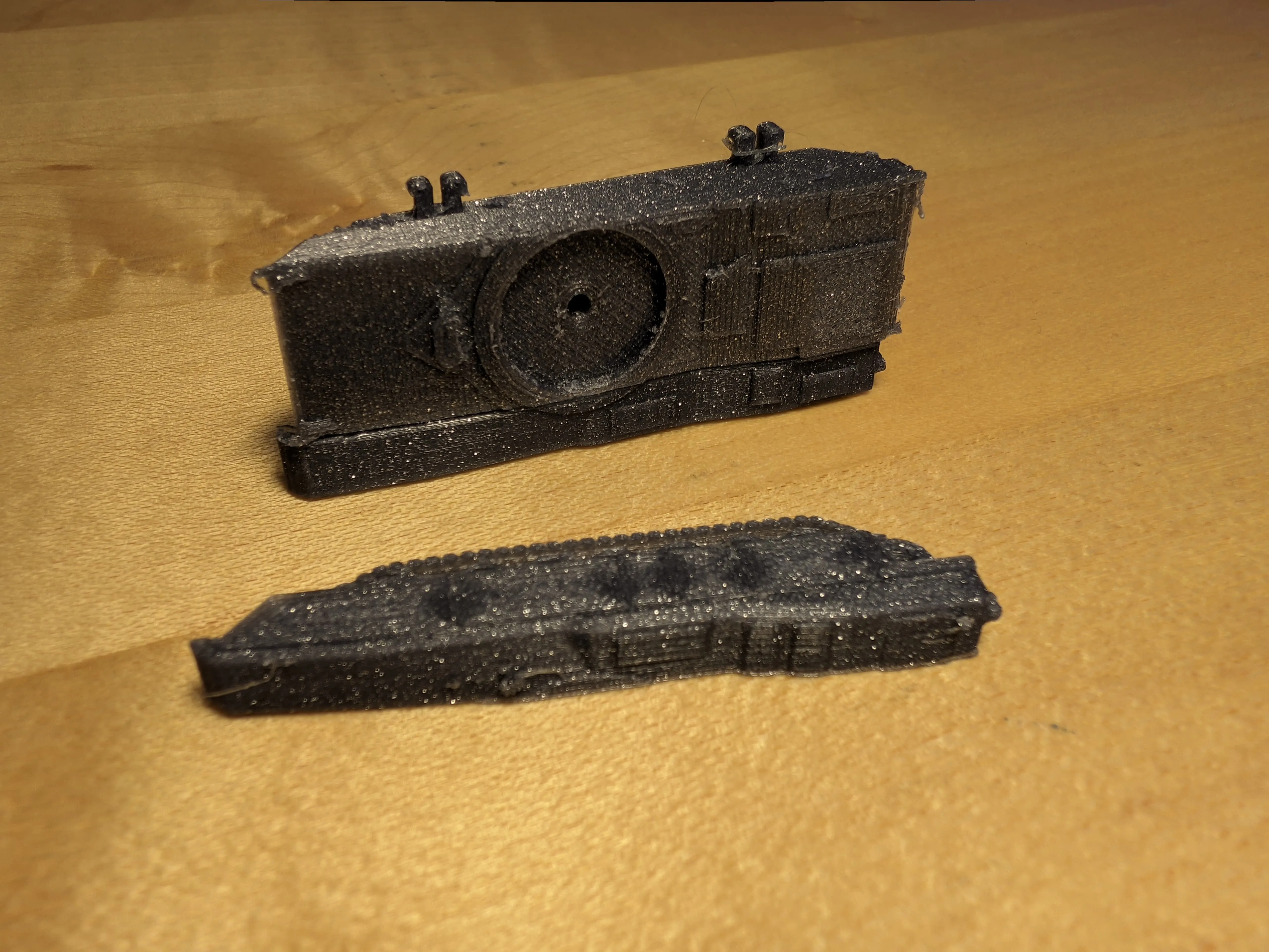 Miniture M1 Abrams Main Battle Tank Kit Card - No Glue, Rotating Turret ...