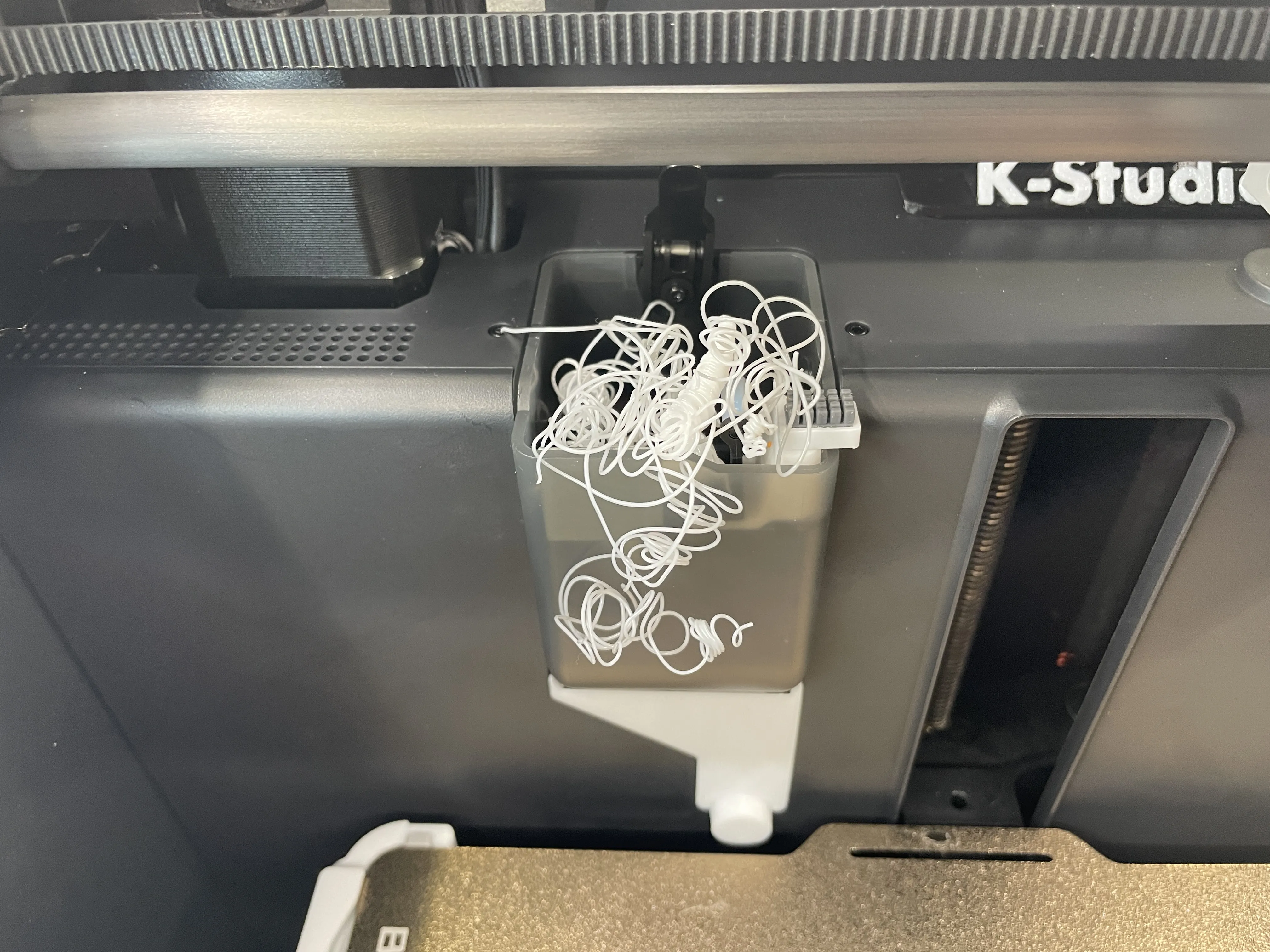 Poop Chute Anti Clog / Cover - P1 X1 - Free 3D Print Model - MakerWorld