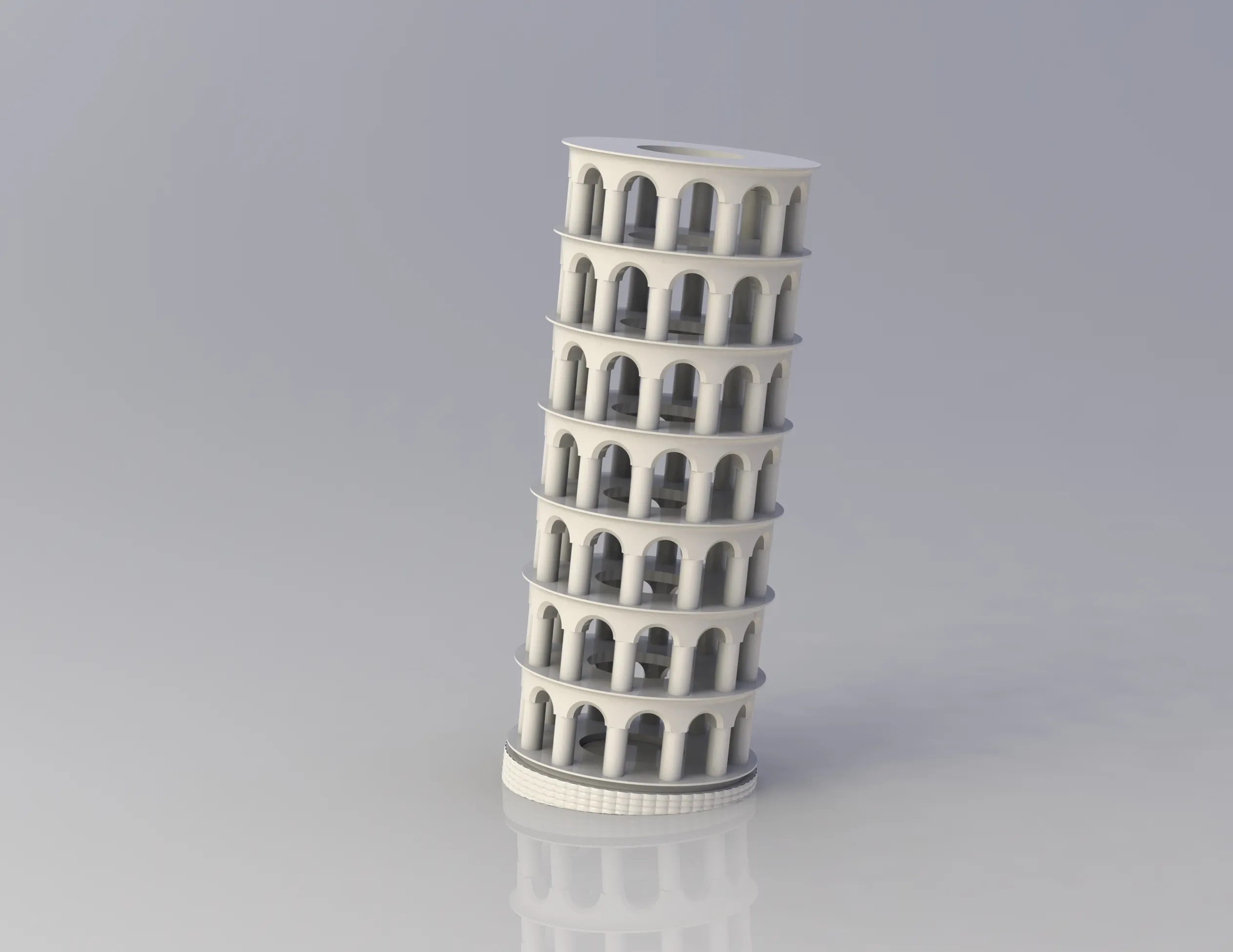 Leaning Tower of Pisa JENGA GAME by VictorS3D MakerWorld: Download Free ...