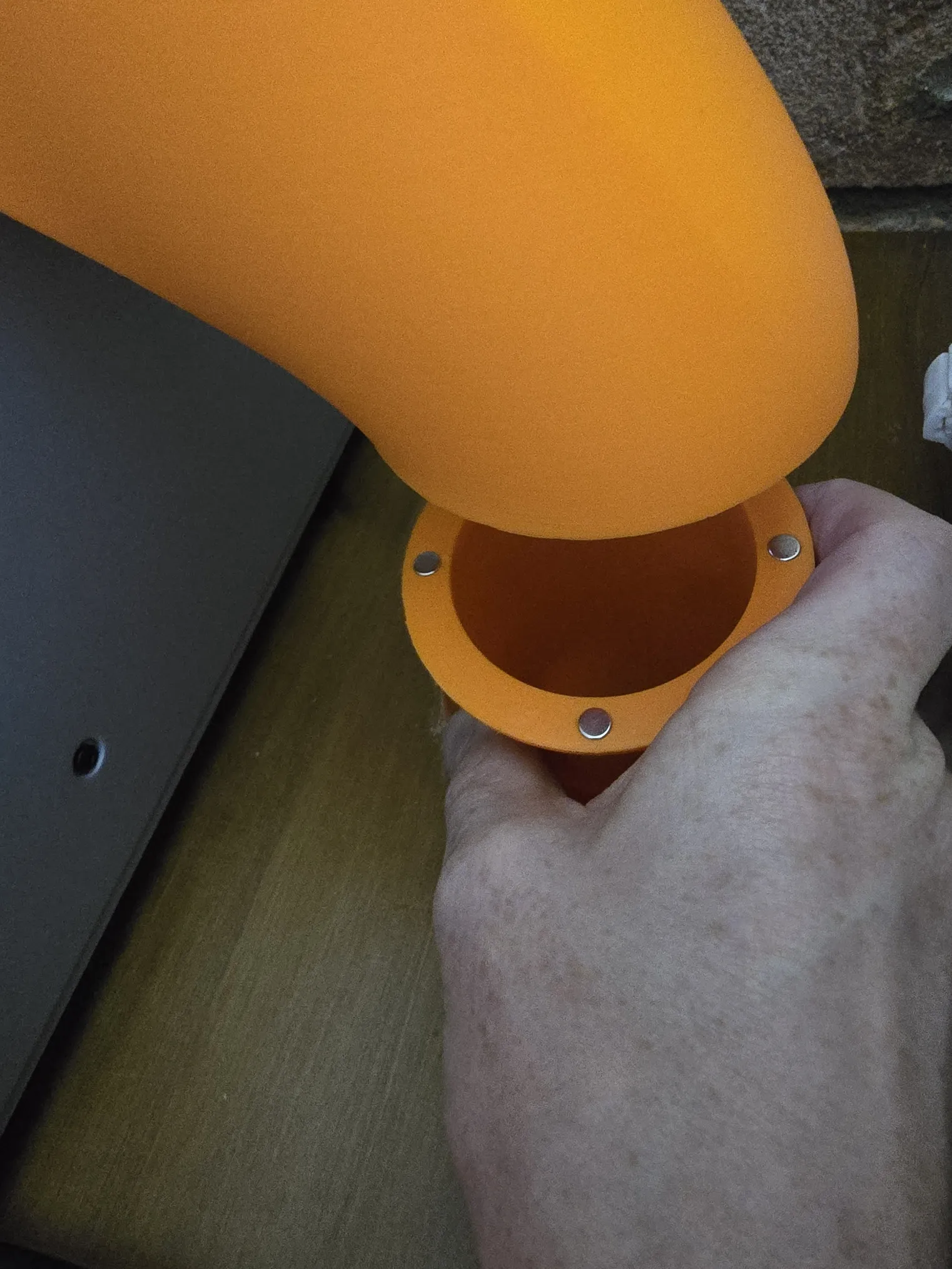 NEW! DETACHABLE poop pipe (Magnets), for the bin underneath your printer, Removable by ...