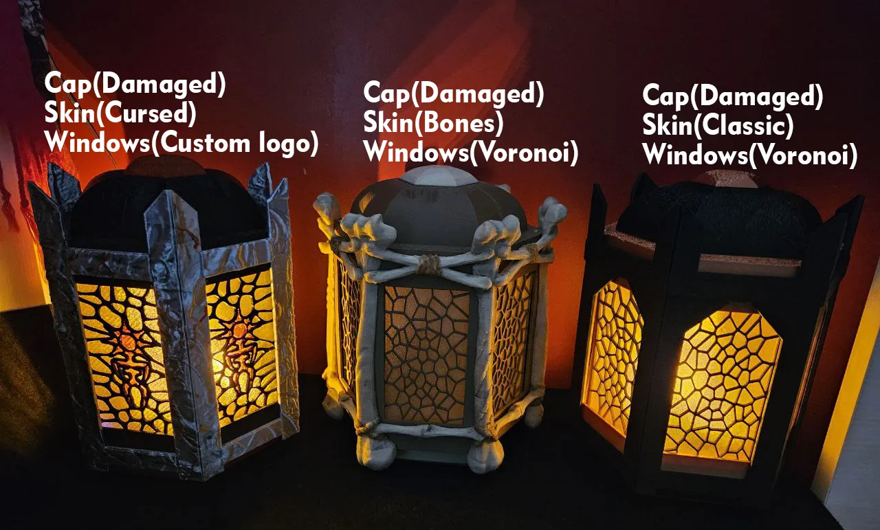 Modular Fantasy Lantern (Big) by DarkSword Creations - MakerWorld