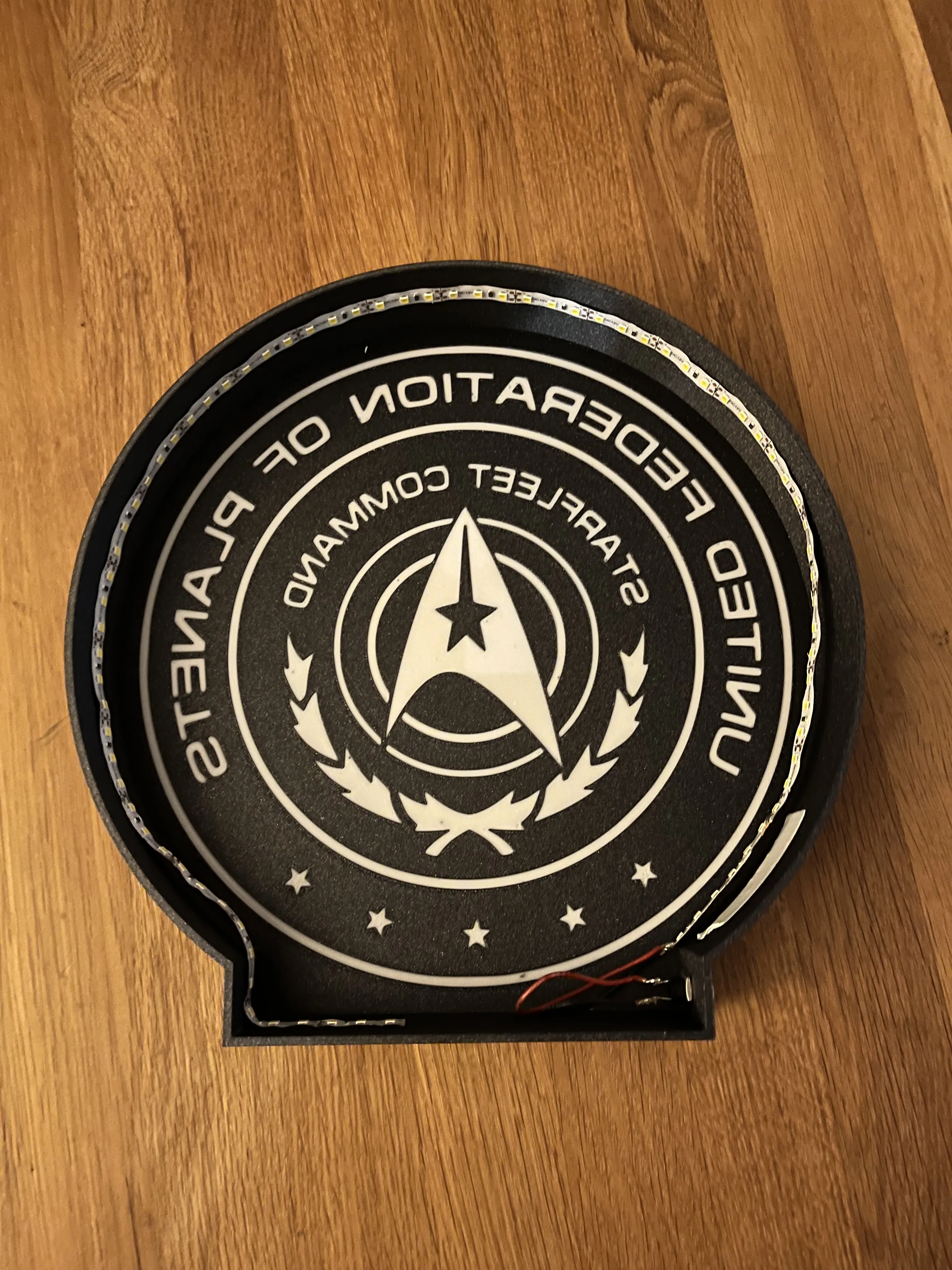 Star Trek Starfleet Command Lightbox by Scubafan - MakerWorld
